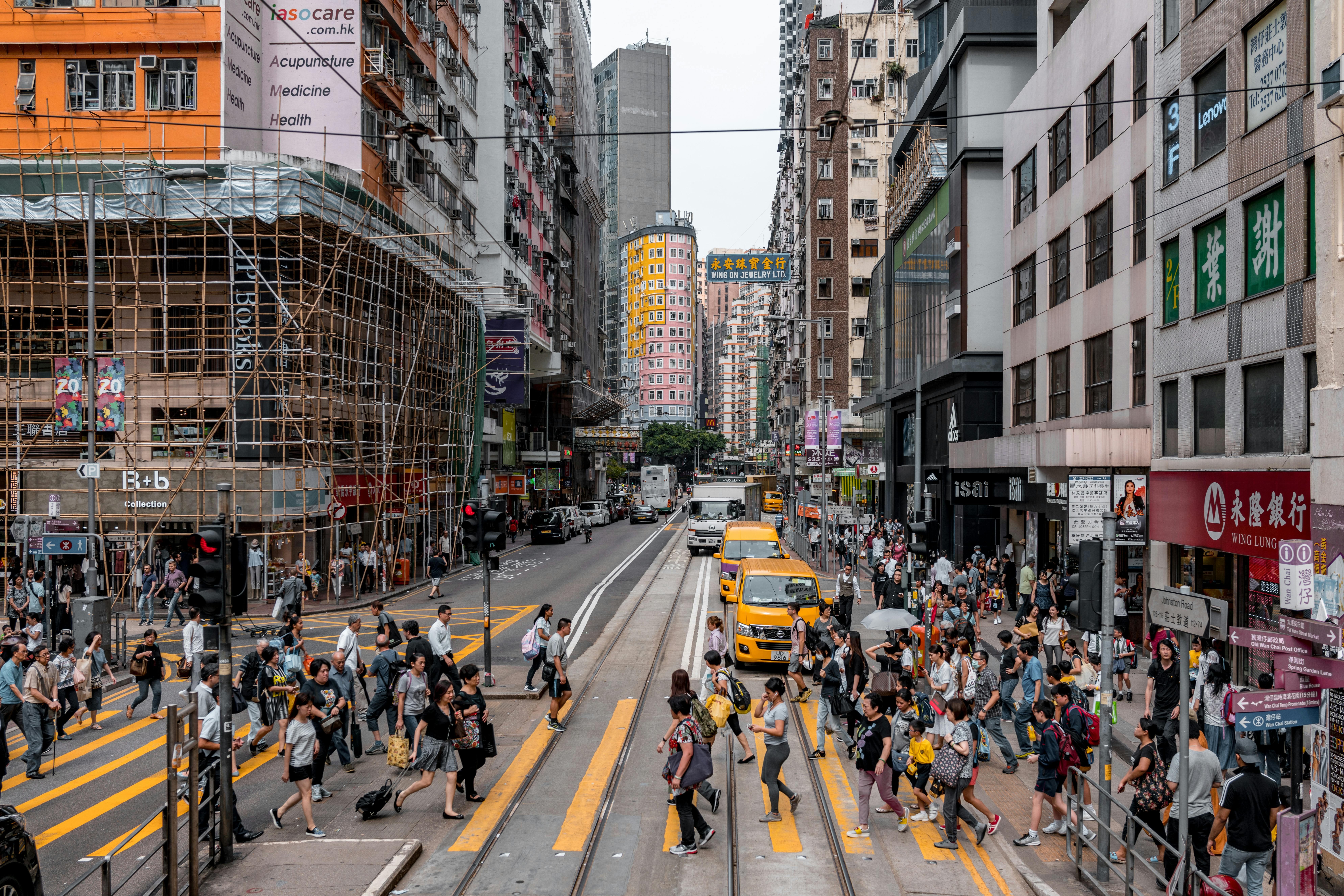 People Walking on Street · Free Stock Photo