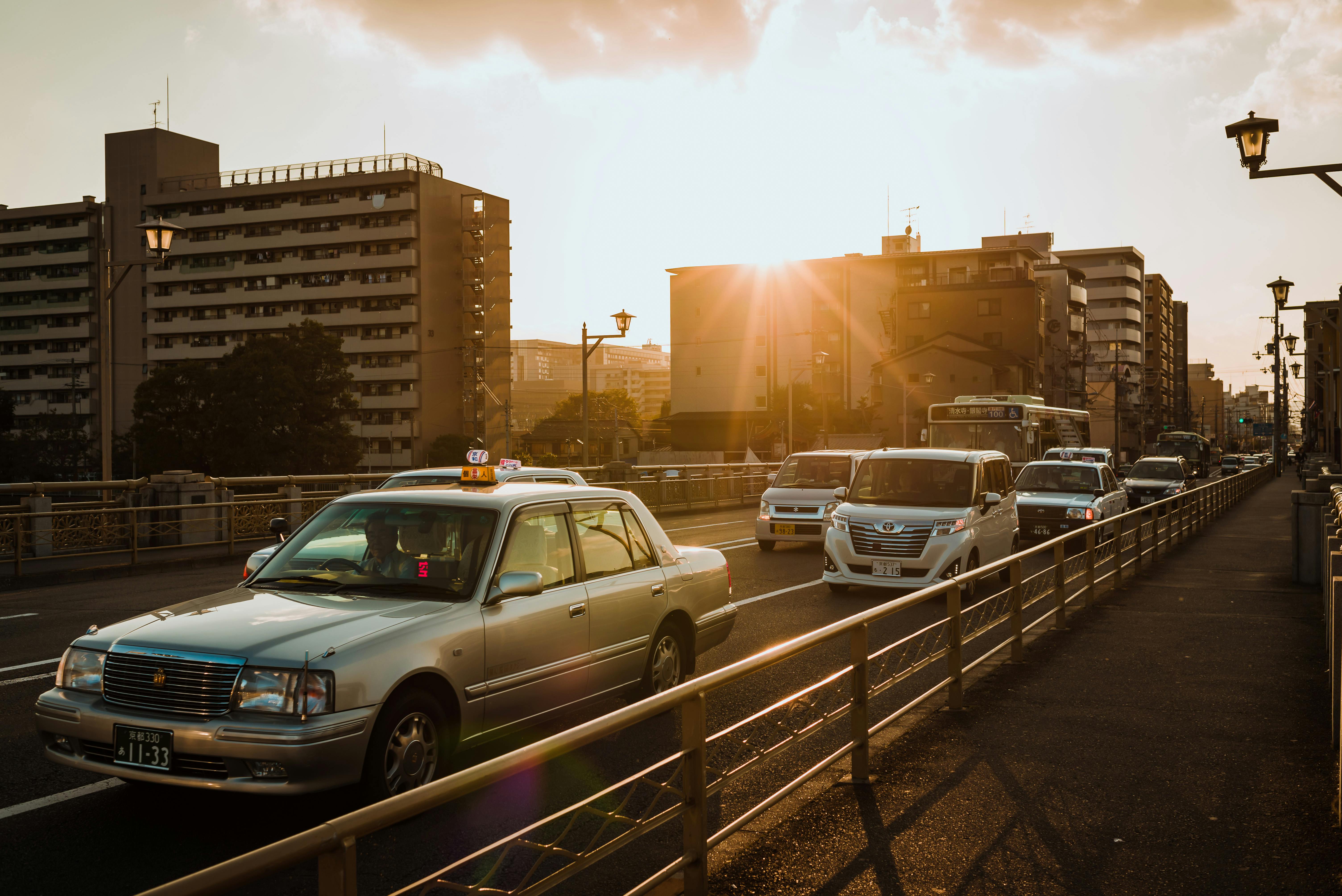 A Vehicles on the Road in Japan · Free Stock Photo