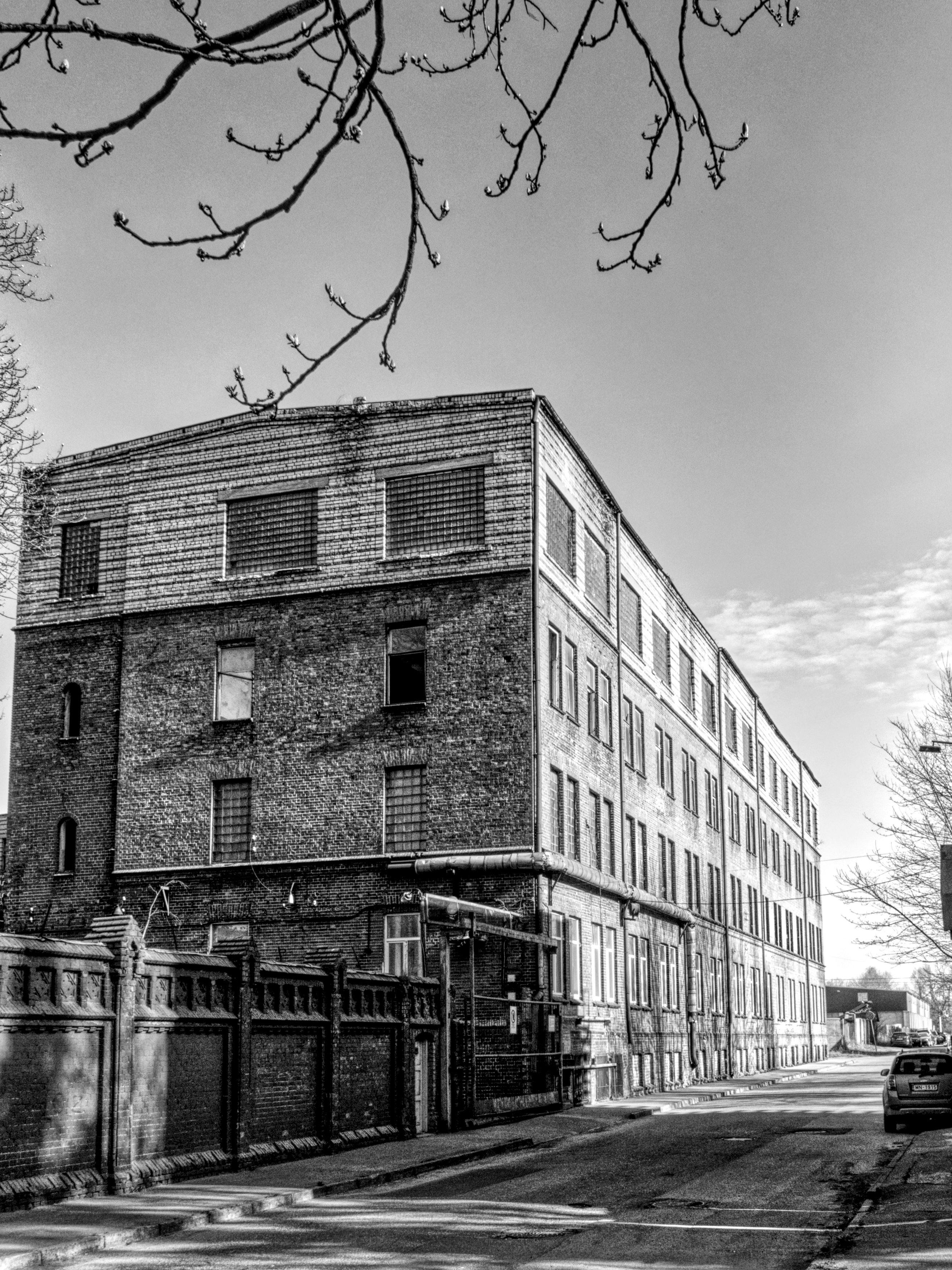 Black and White Striped Building · Free Stock Photo