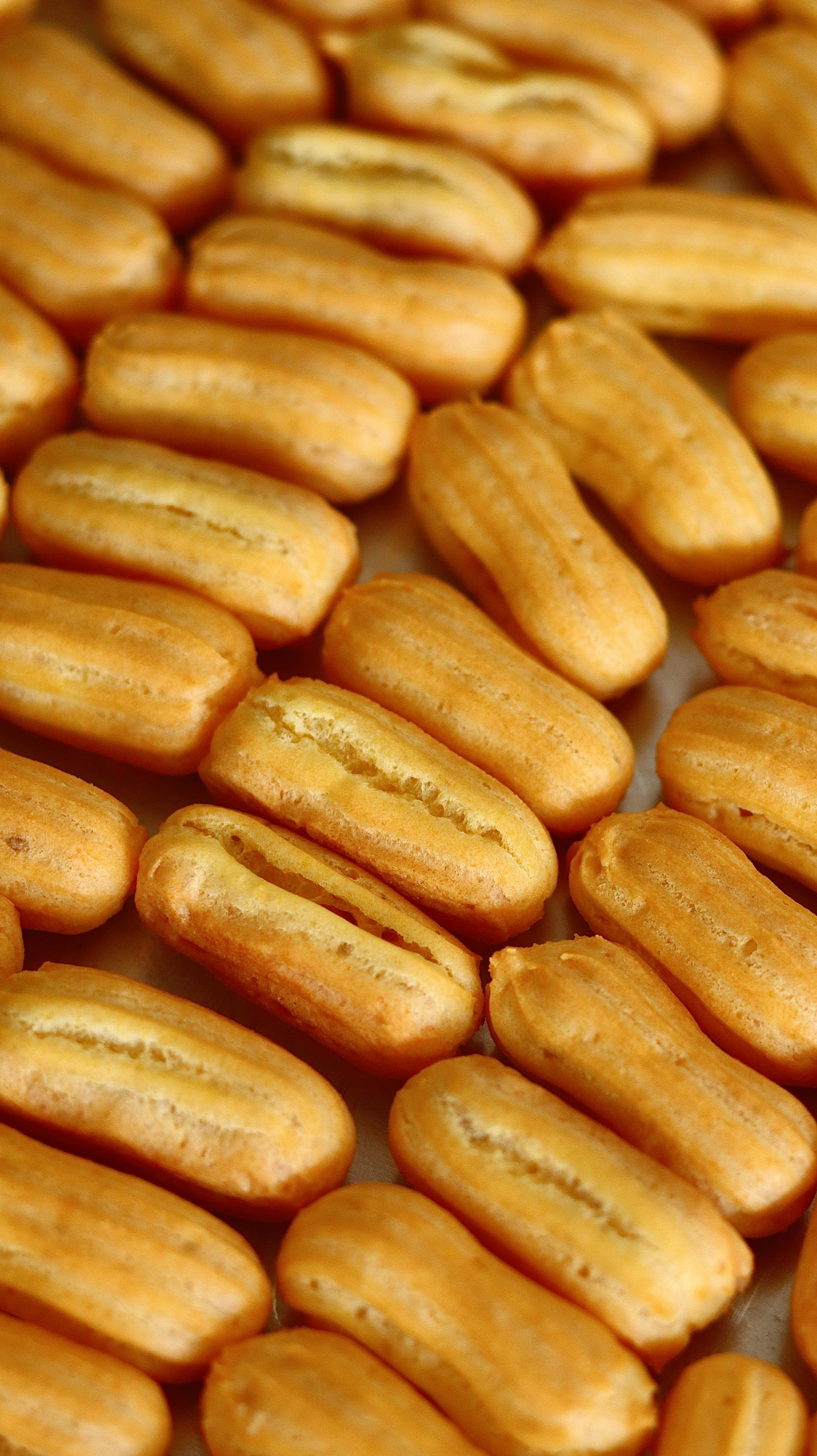 Full Shot of Freshly Baked Puff Sticks · Free Stock Photo