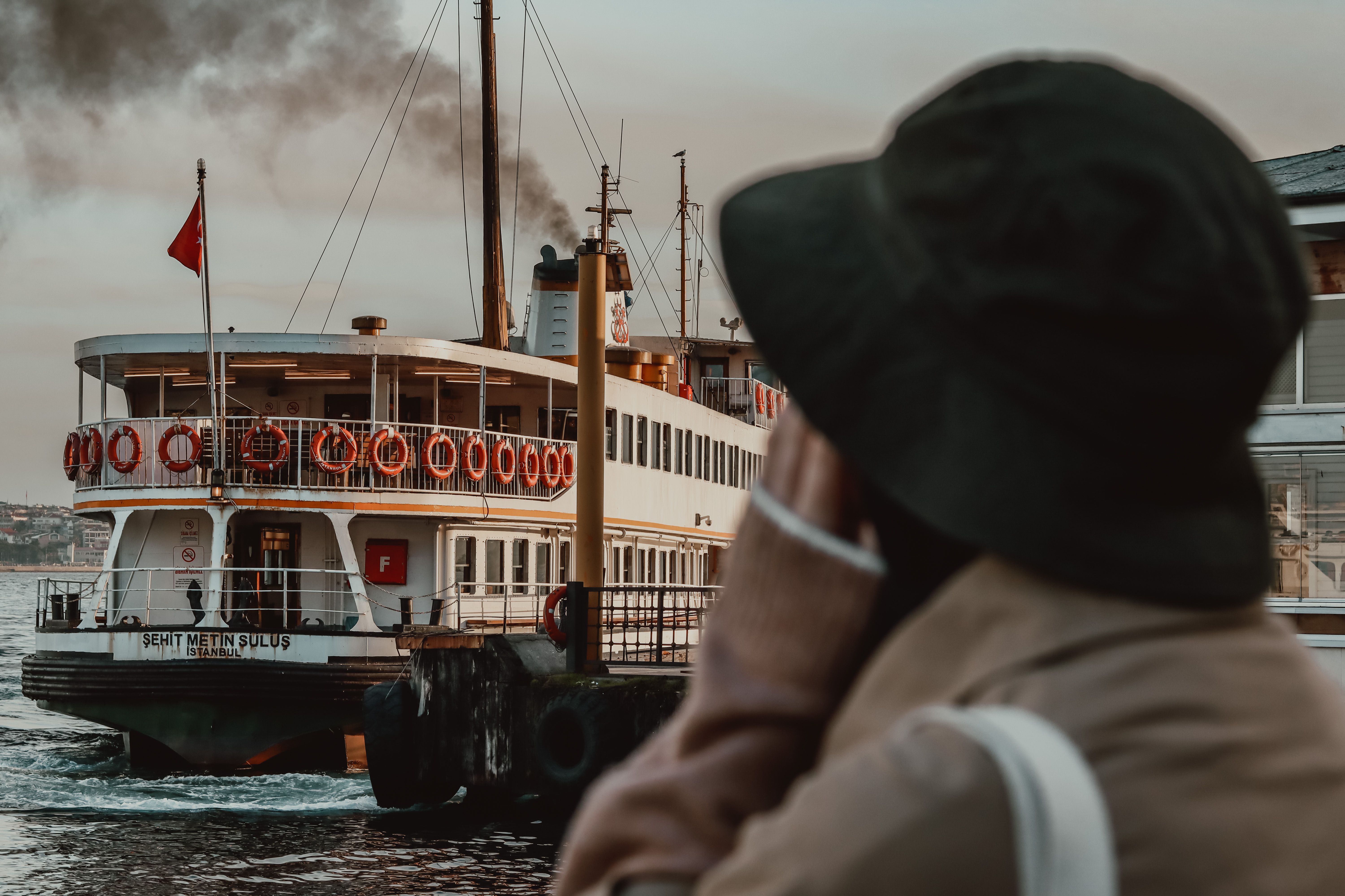 Person inside a Ferry Boat · Free Stock Photo