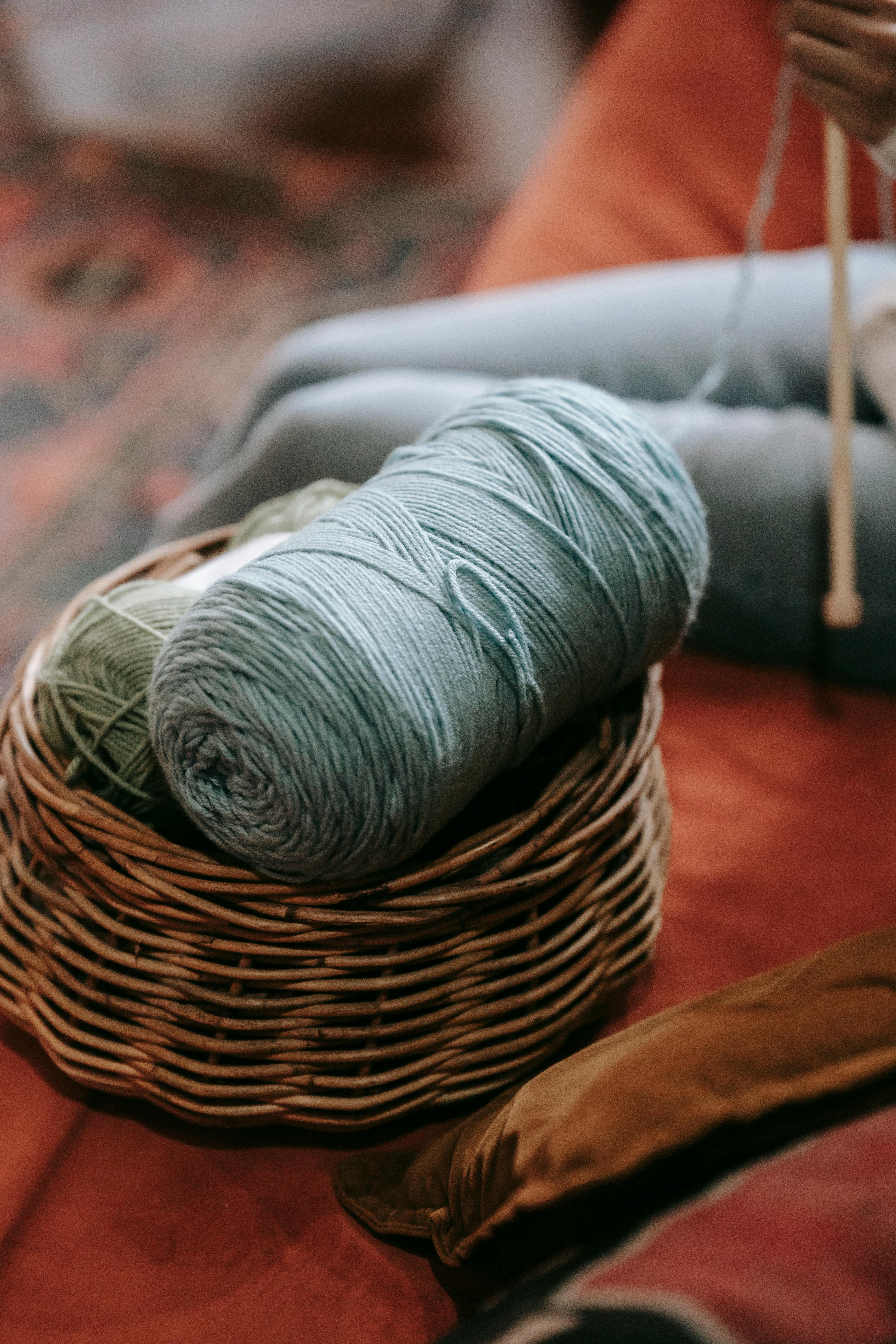 Close Up Shot of Yarn Roll · Free Stock Photo