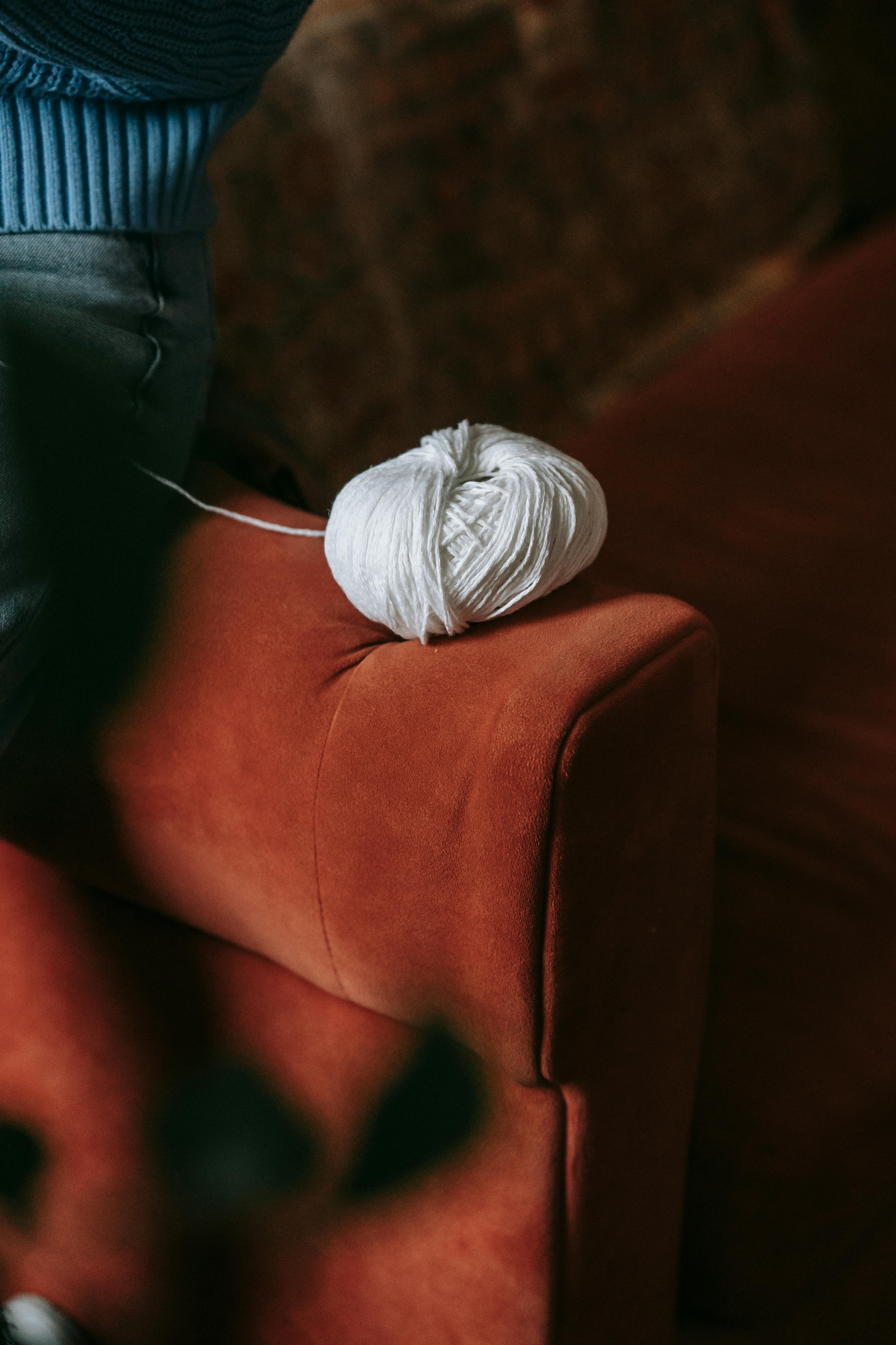 Wool String on Sofa · Free Stock Photo