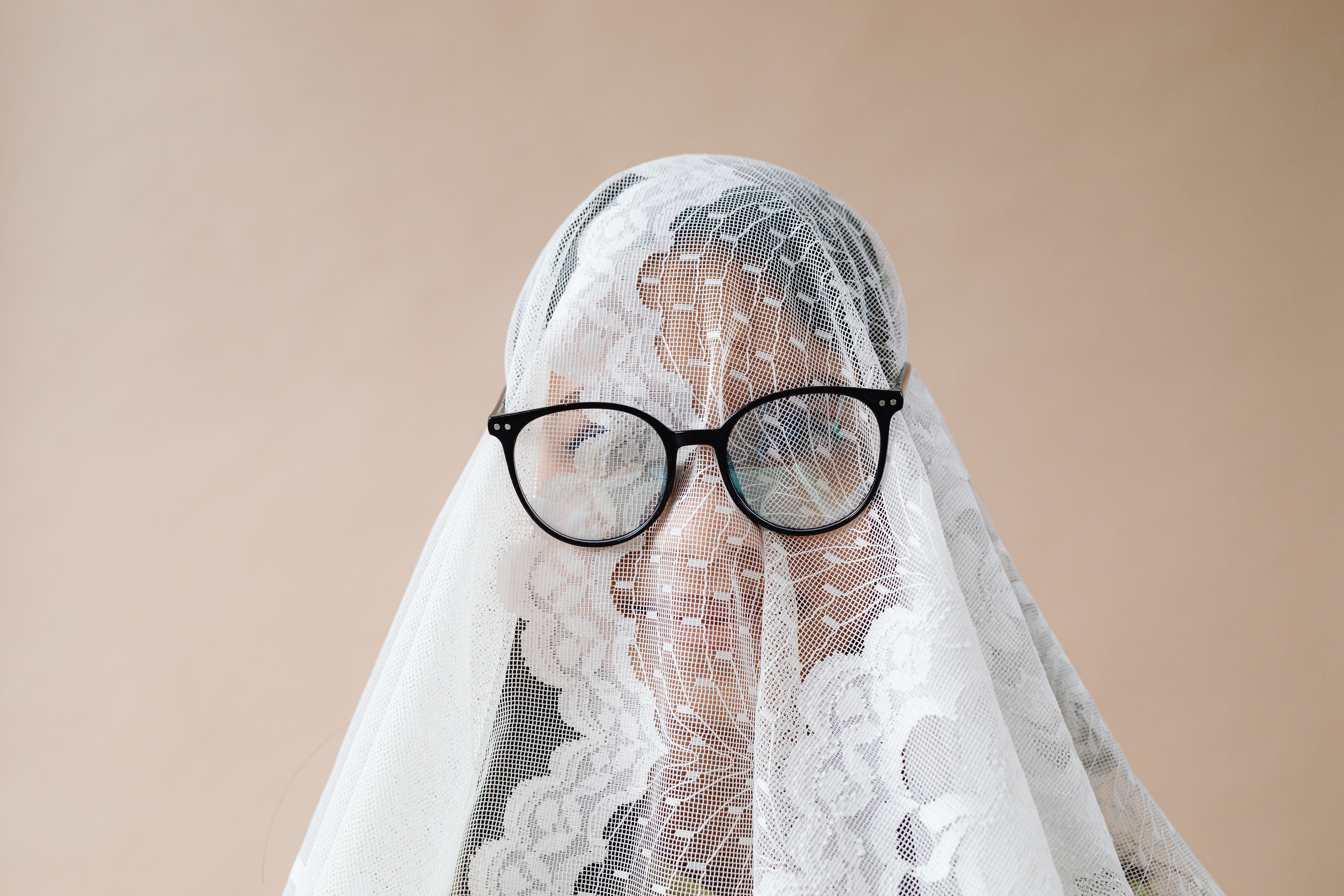 A Person Dressed up as Ghosts · Free Stock Photo