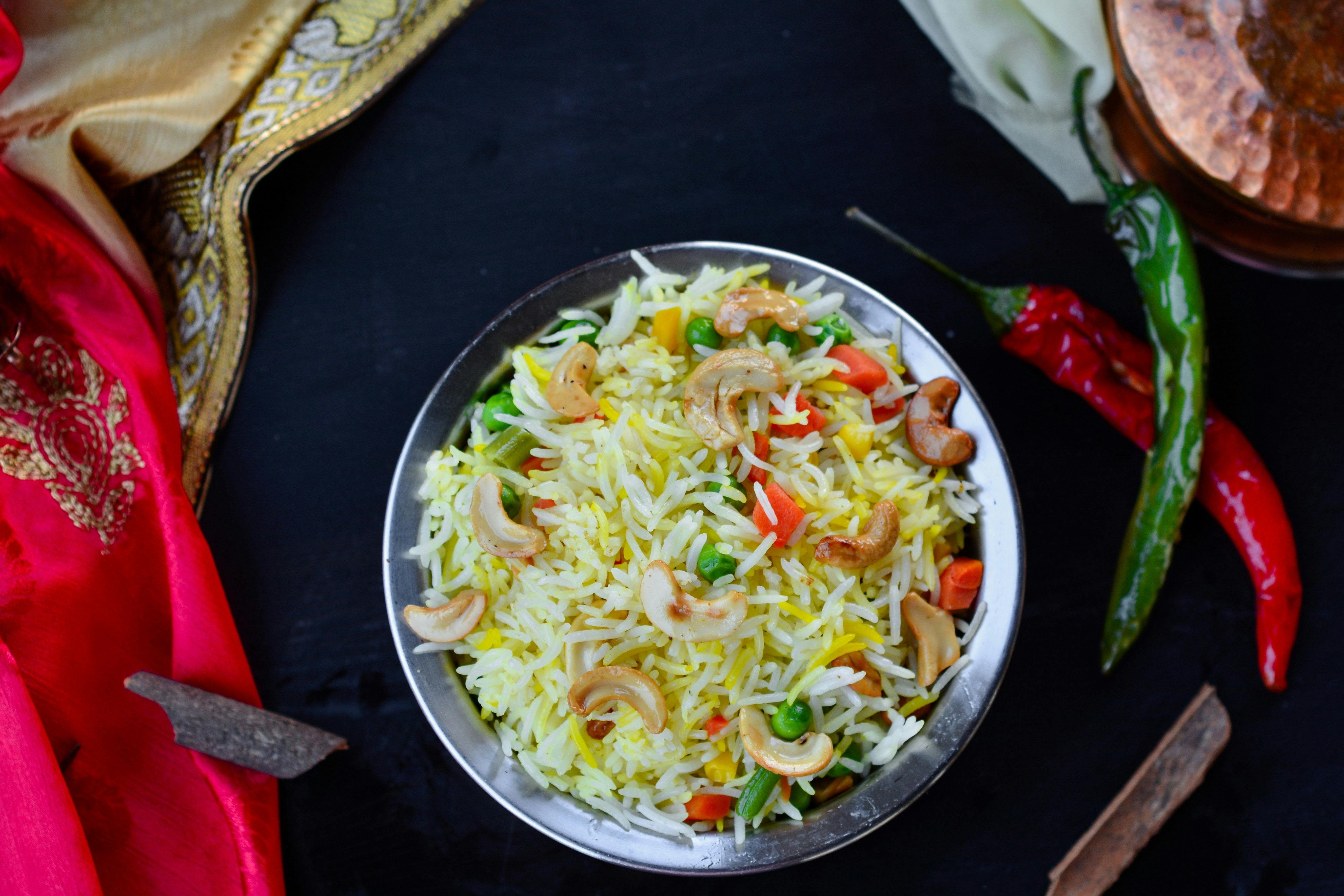 Biryani Rice in a Bowl · Free Stock Photo