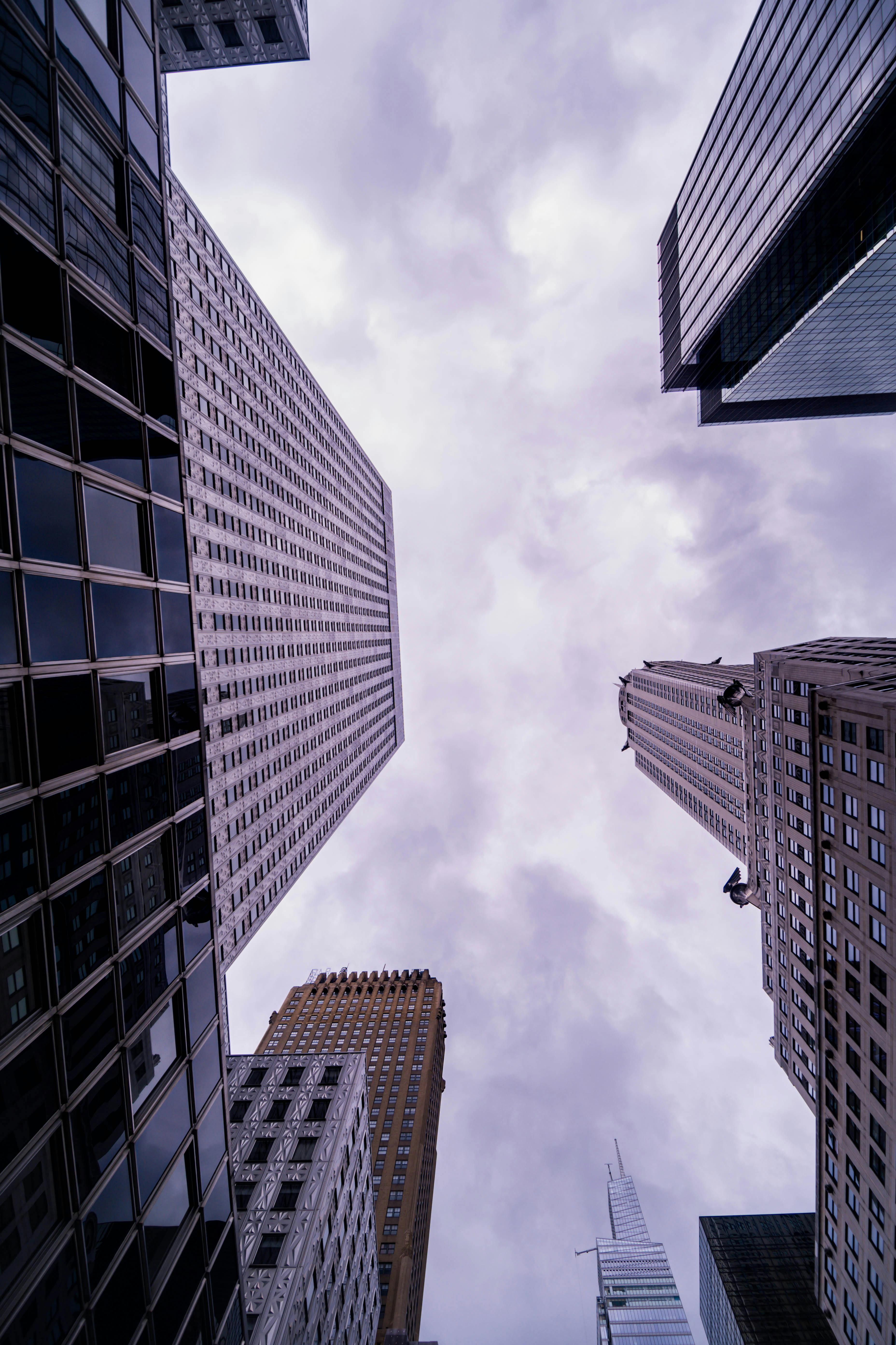 Low Angle Shot of Skyscrapers · Free Stock Photo