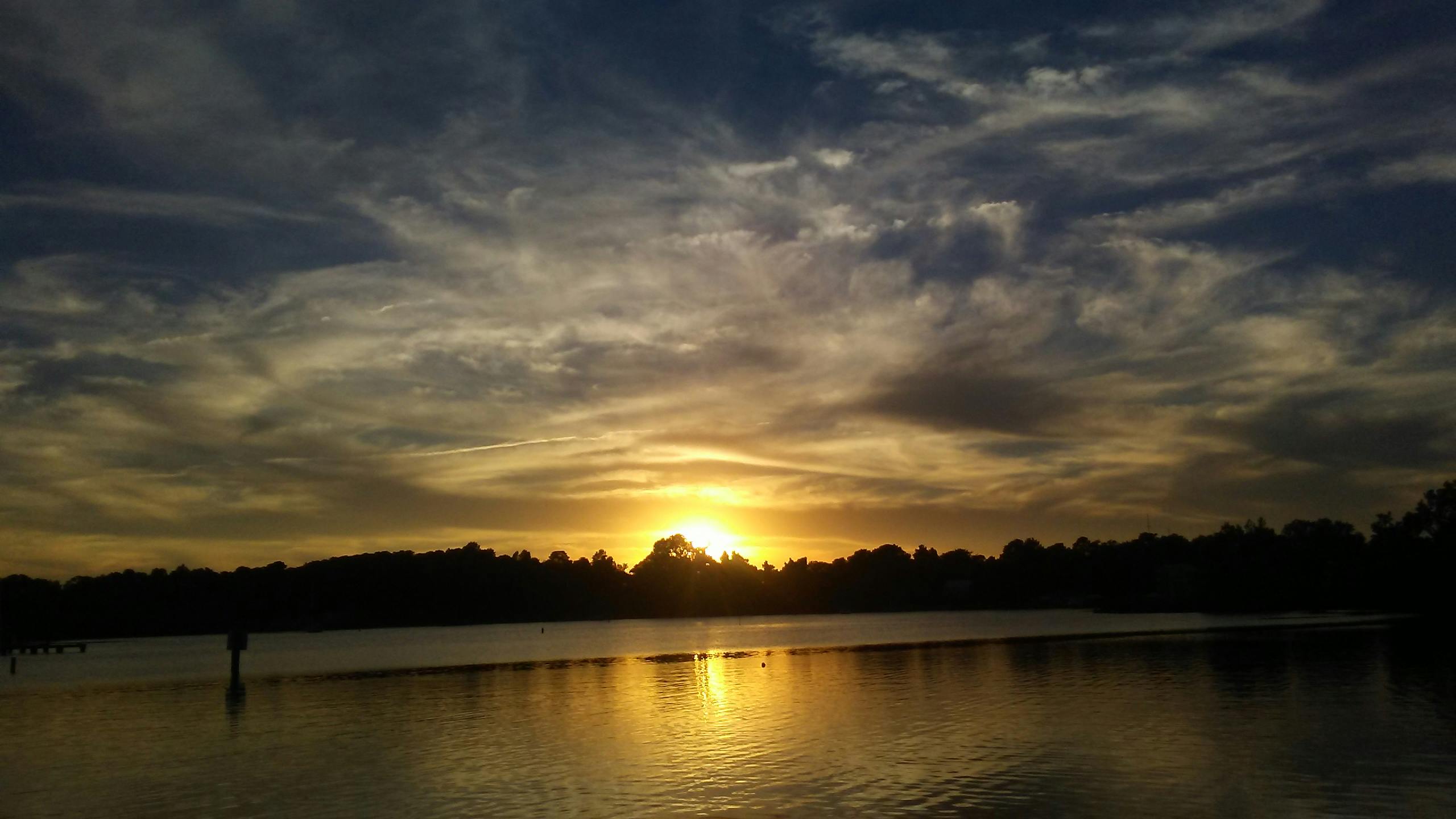 Free stock photo of setting sun