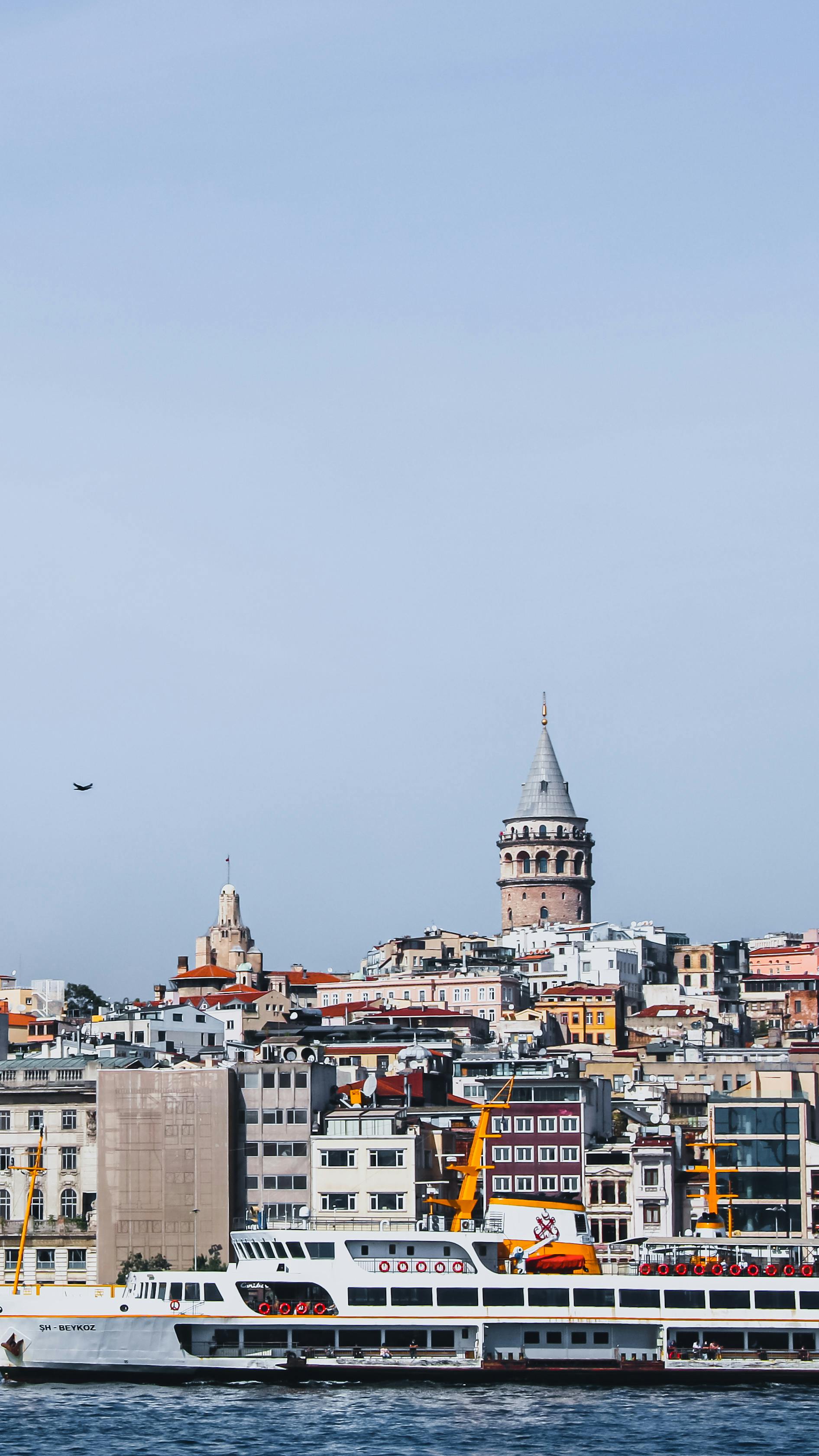 Blue Sky over the City of Istanbul · Free Stock Photo