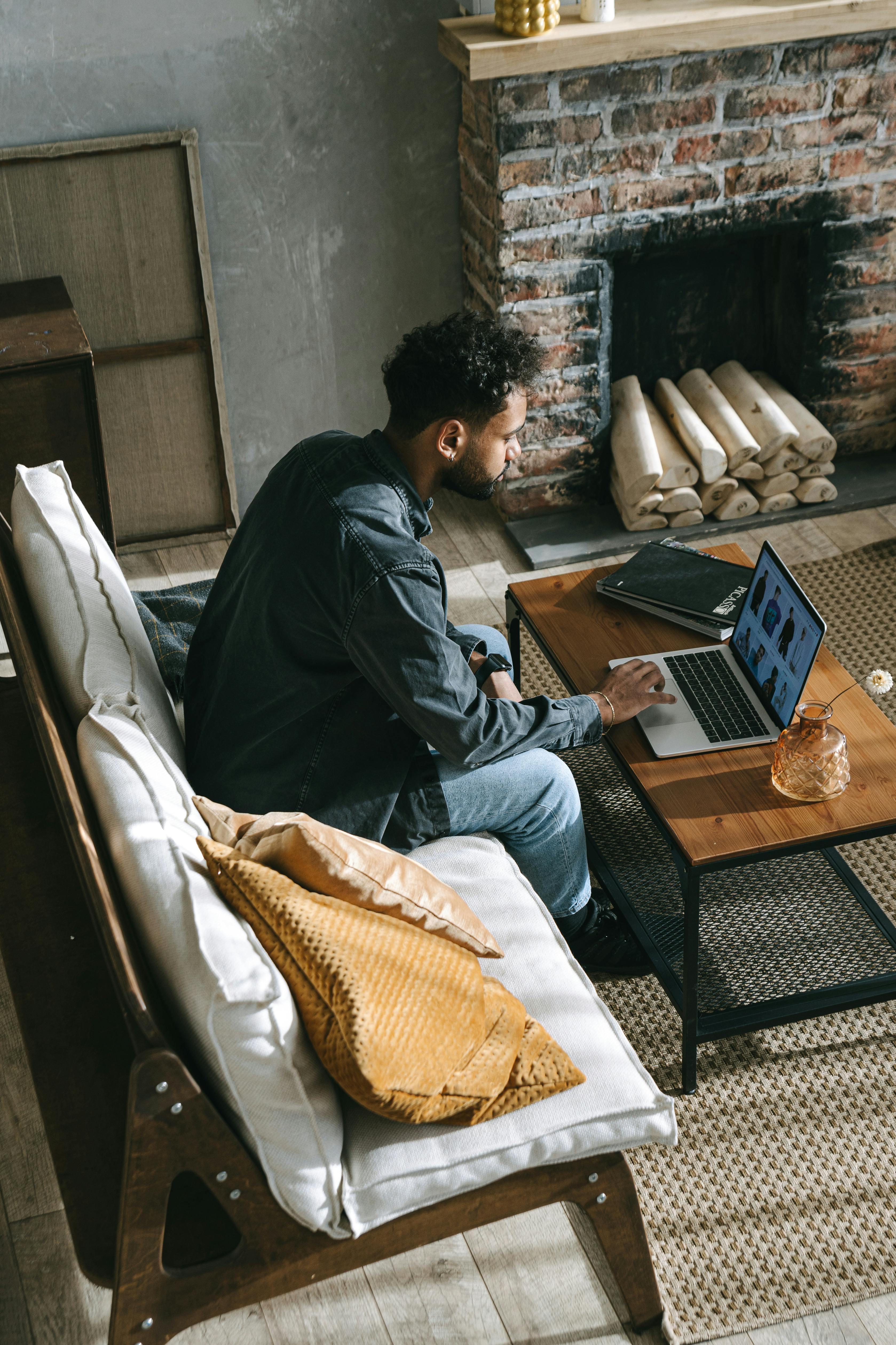 Man working on Laptop · Free Stock Photo