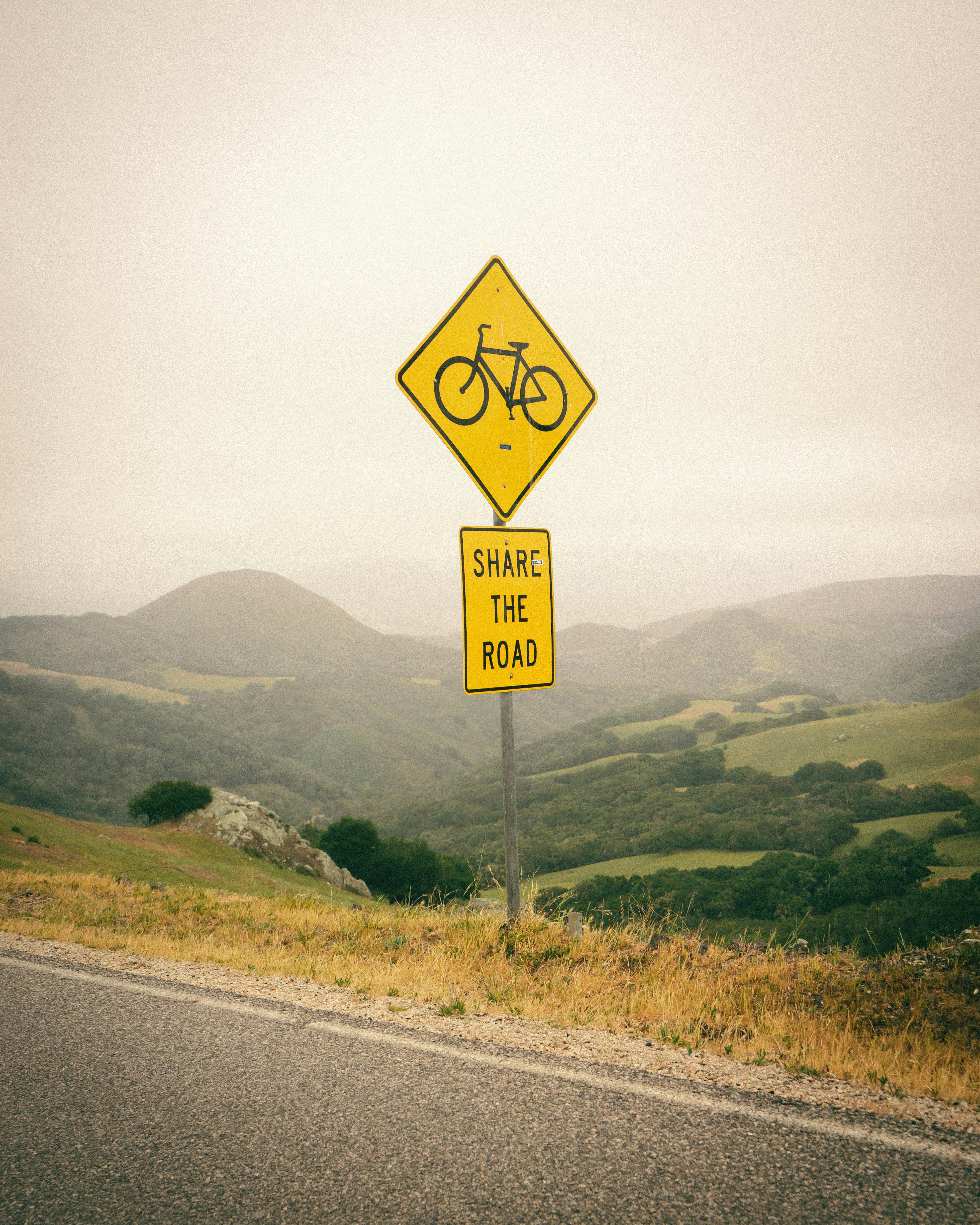Yellow Road Signs · Free Stock Photo
