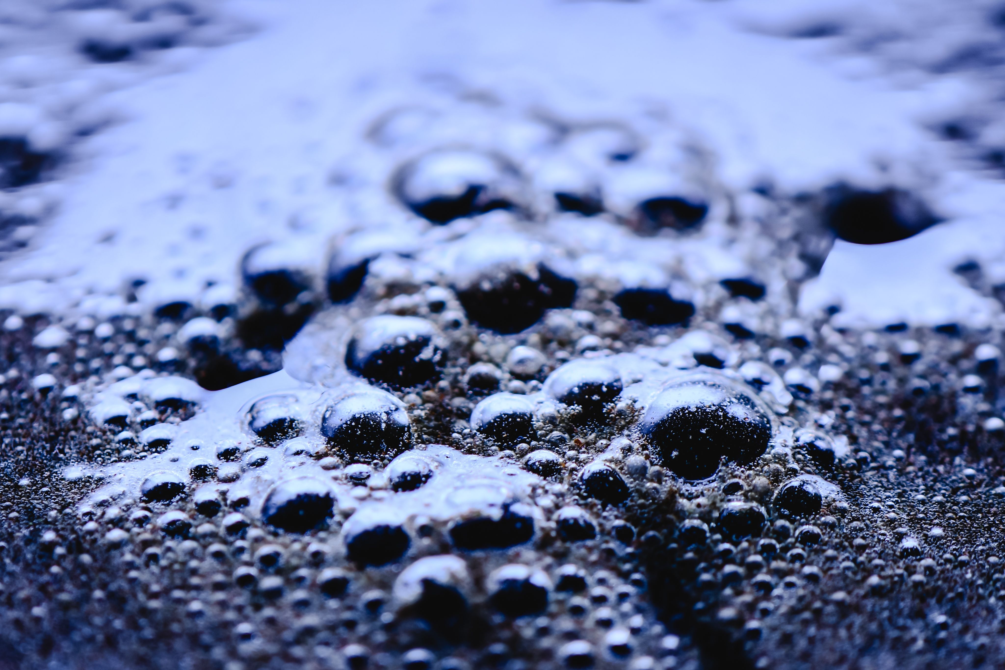 Foam on Liquid Surface · Free Stock Photo
