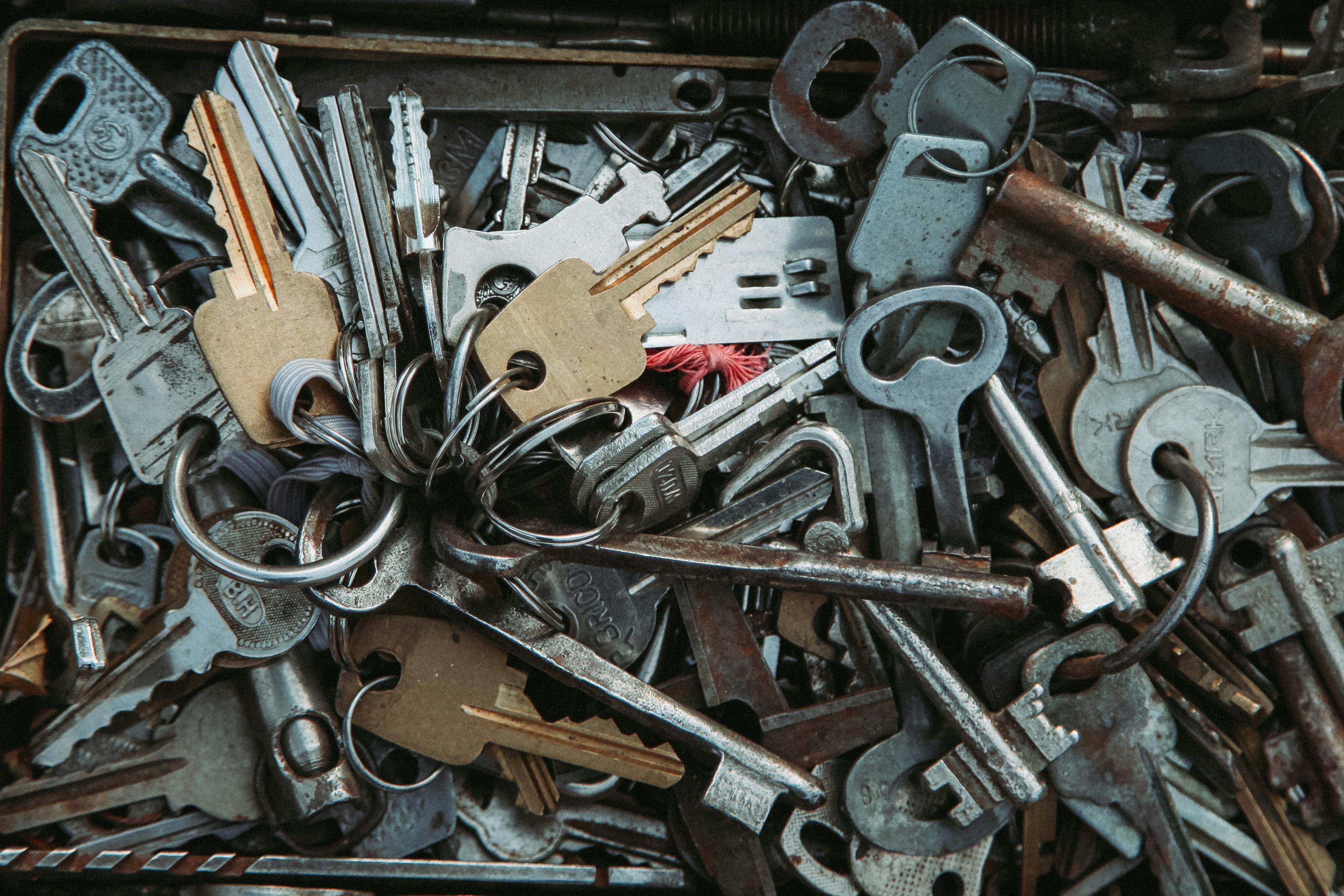 Assorted Keys · Free Stock Photo