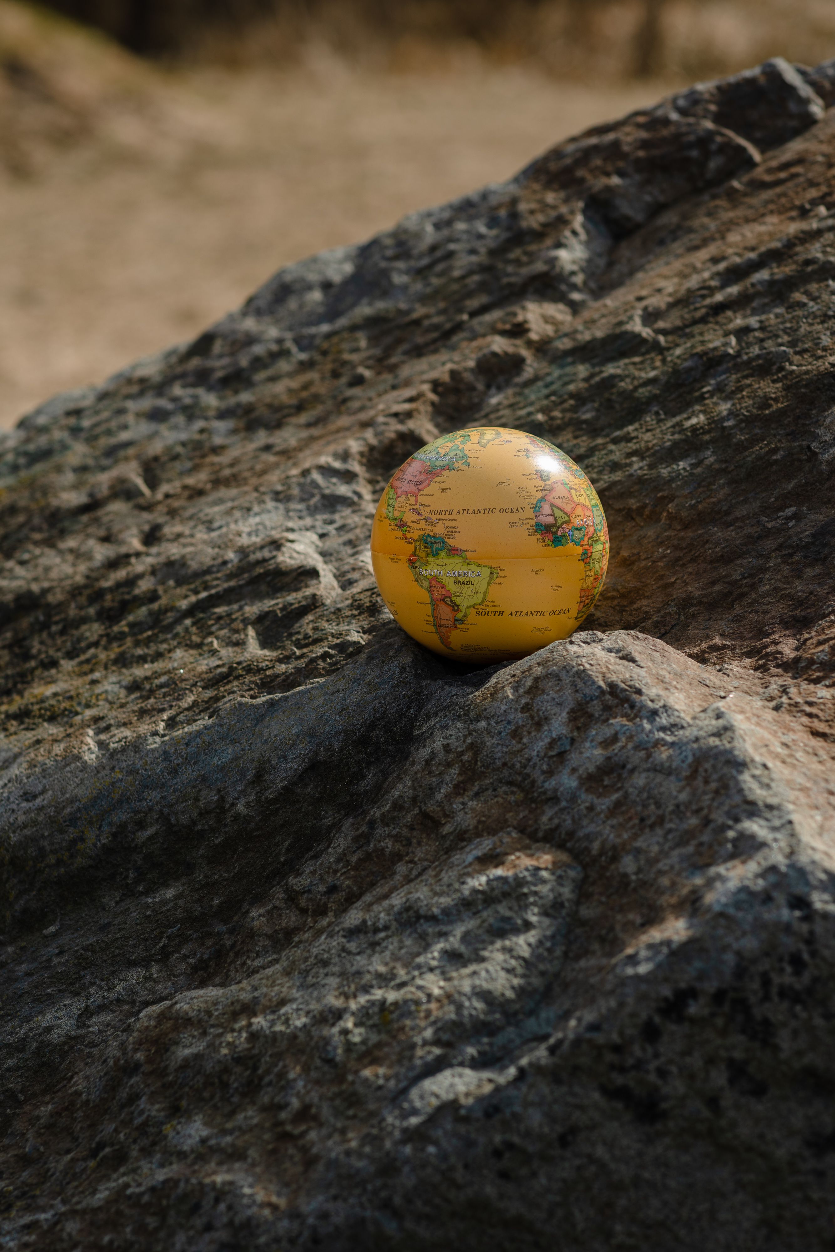 Close-up Photo of a Globe · Free Stock Photo