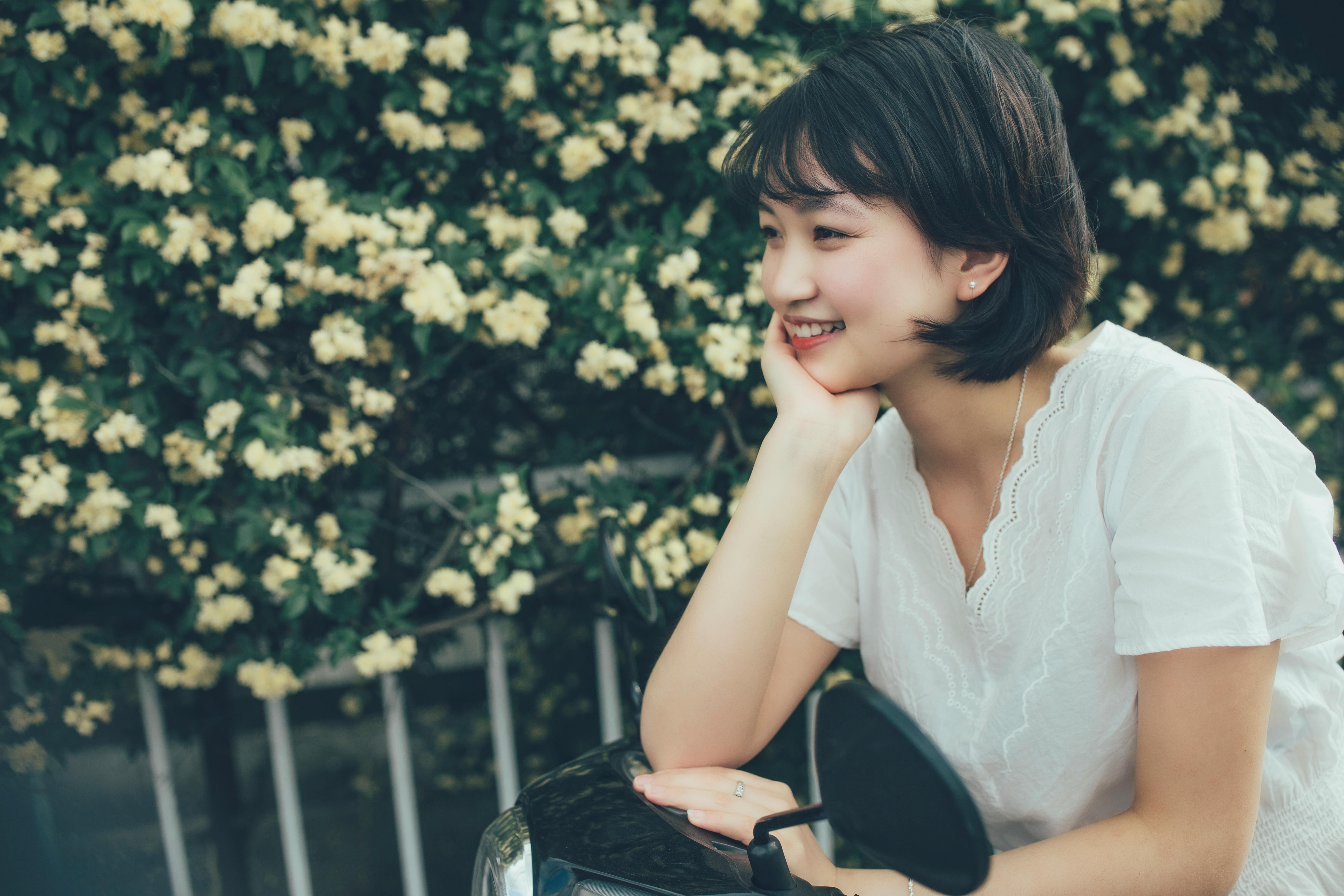 Photo of Woman Sitting Backwards on a Chair · Free Stock Photo
