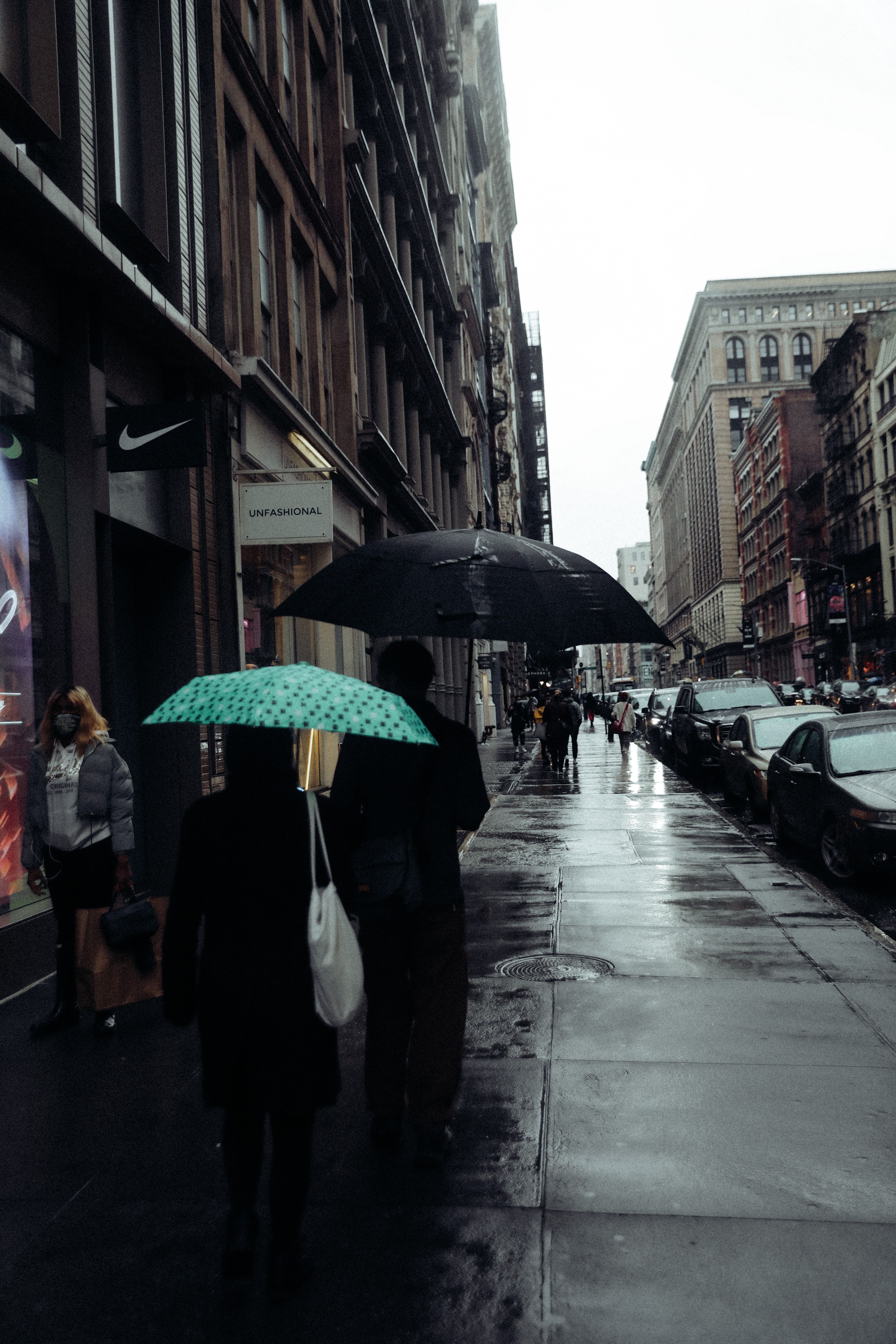 Rainy Day City Photography