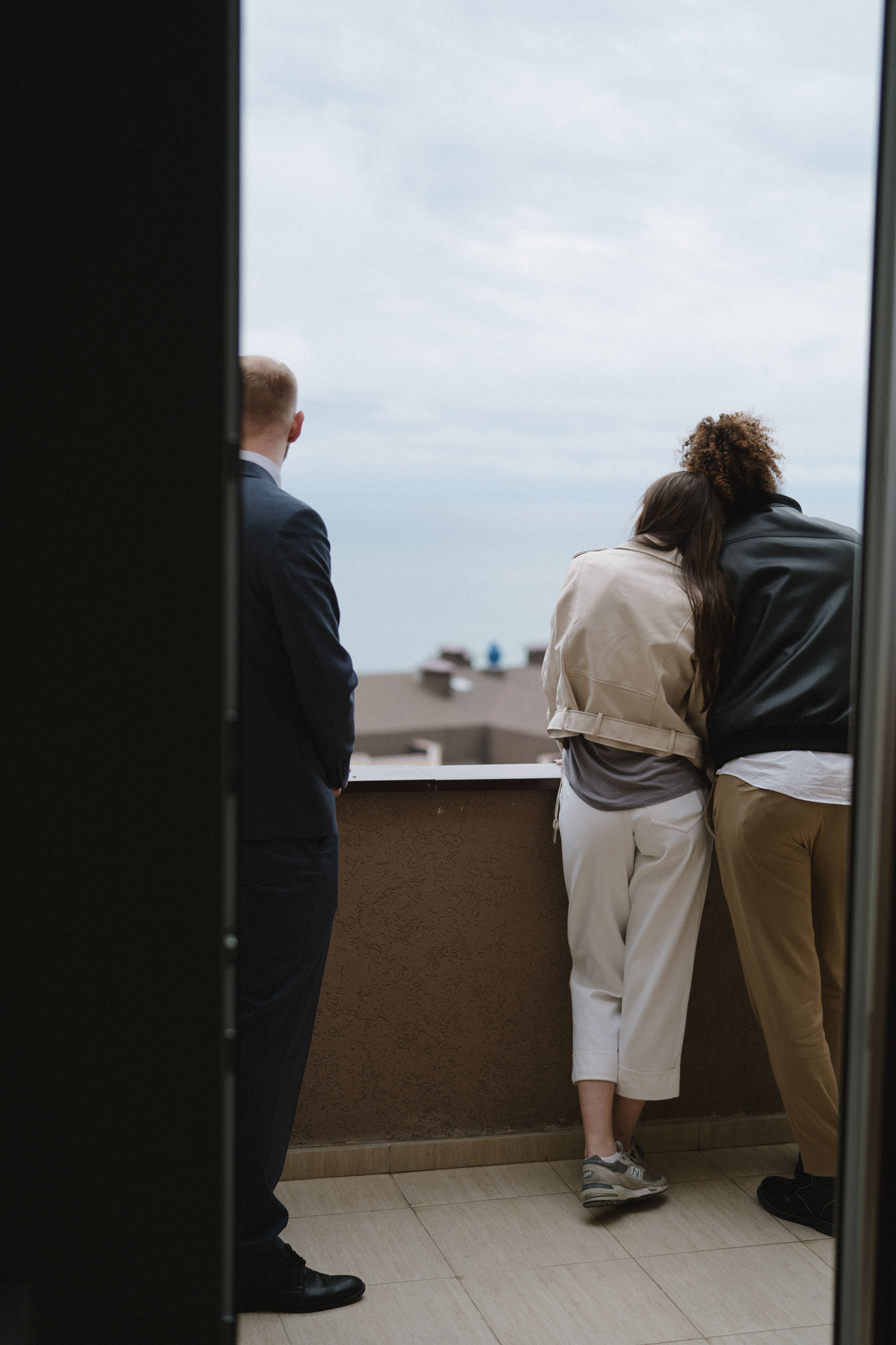 People Standing at the Balcony · Free Stock Photo