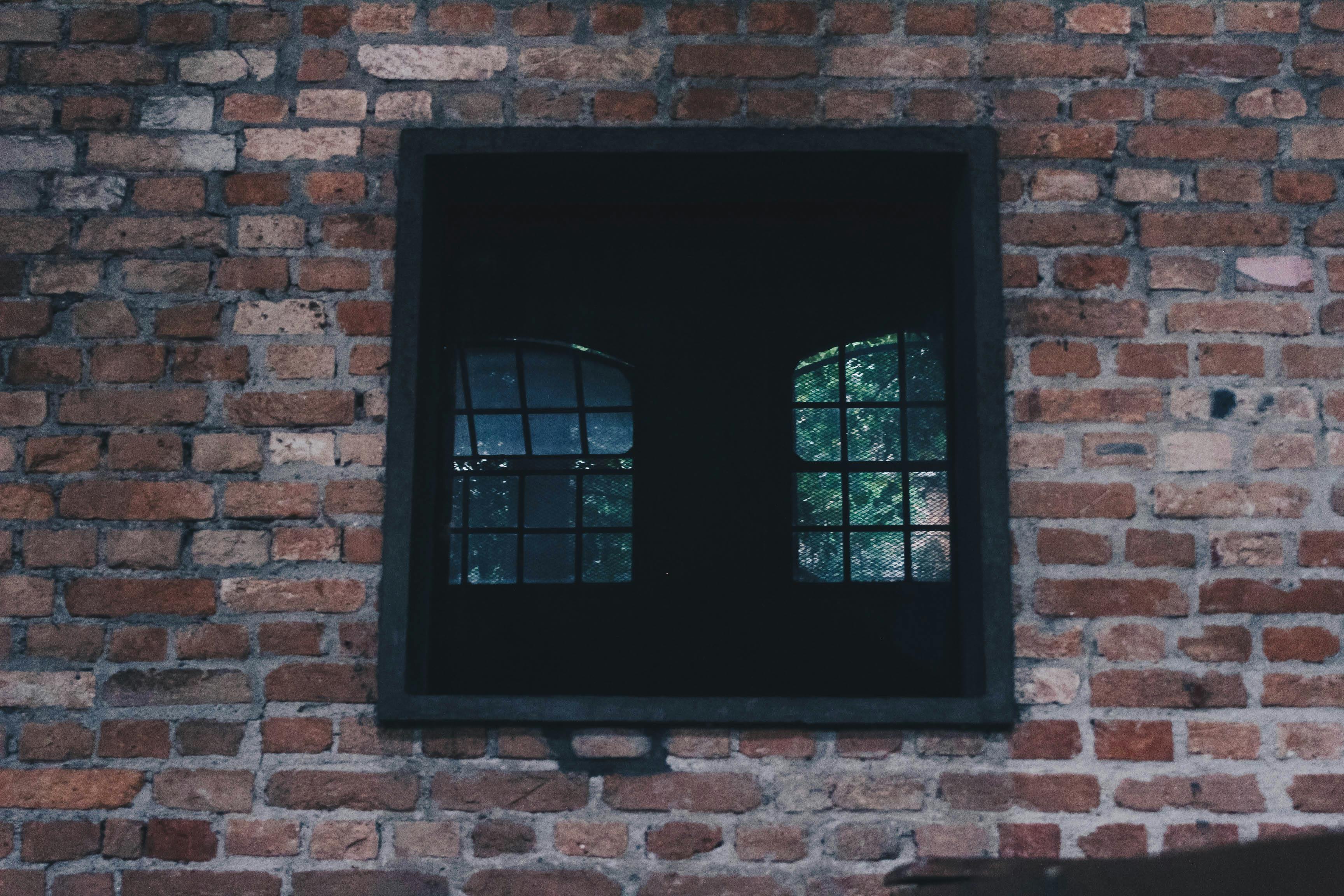 Square Black Window on Concrete Wall · Free Stock Photo