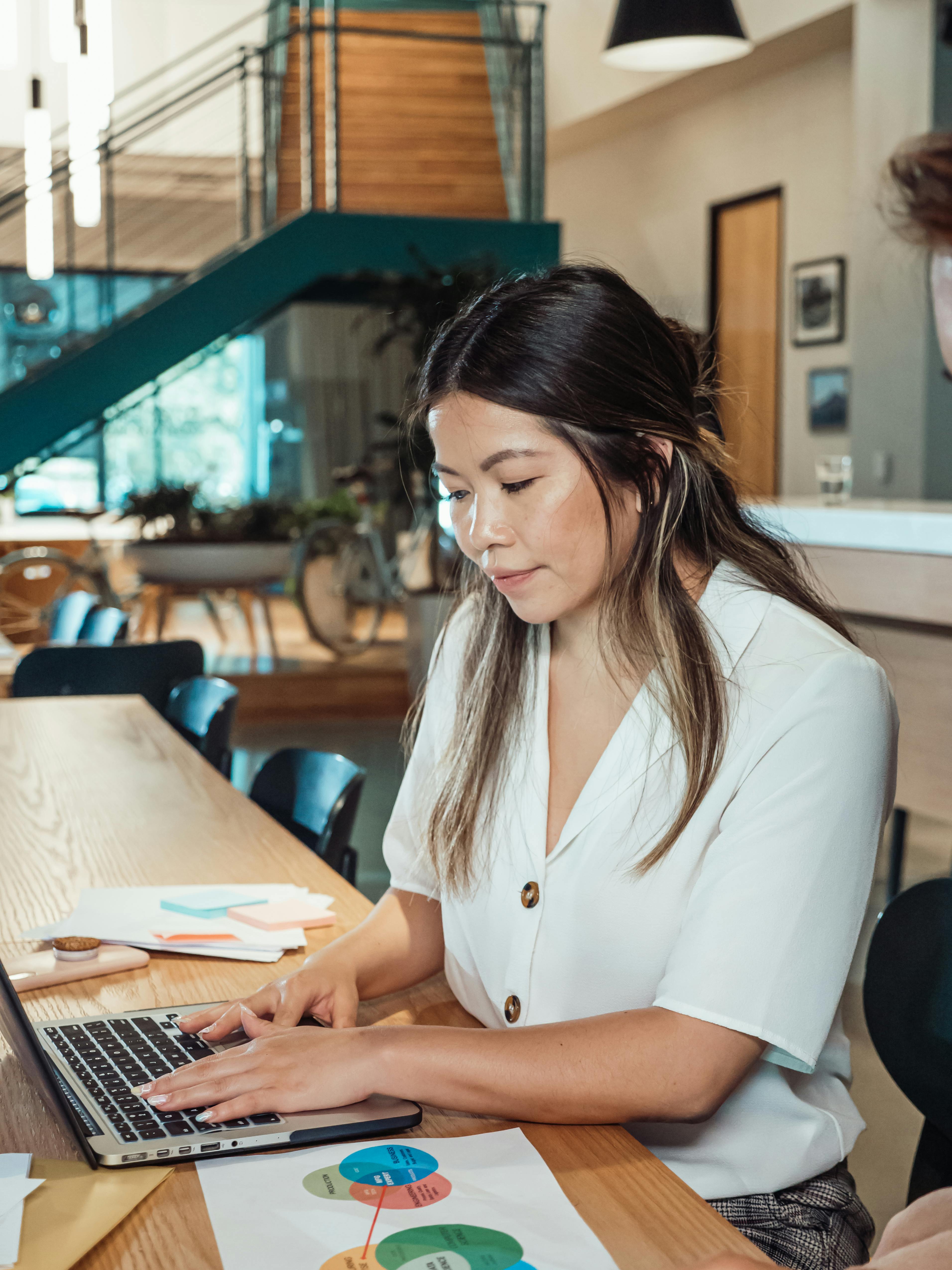 Women Typing on Their Laptop · Free Stock Photo