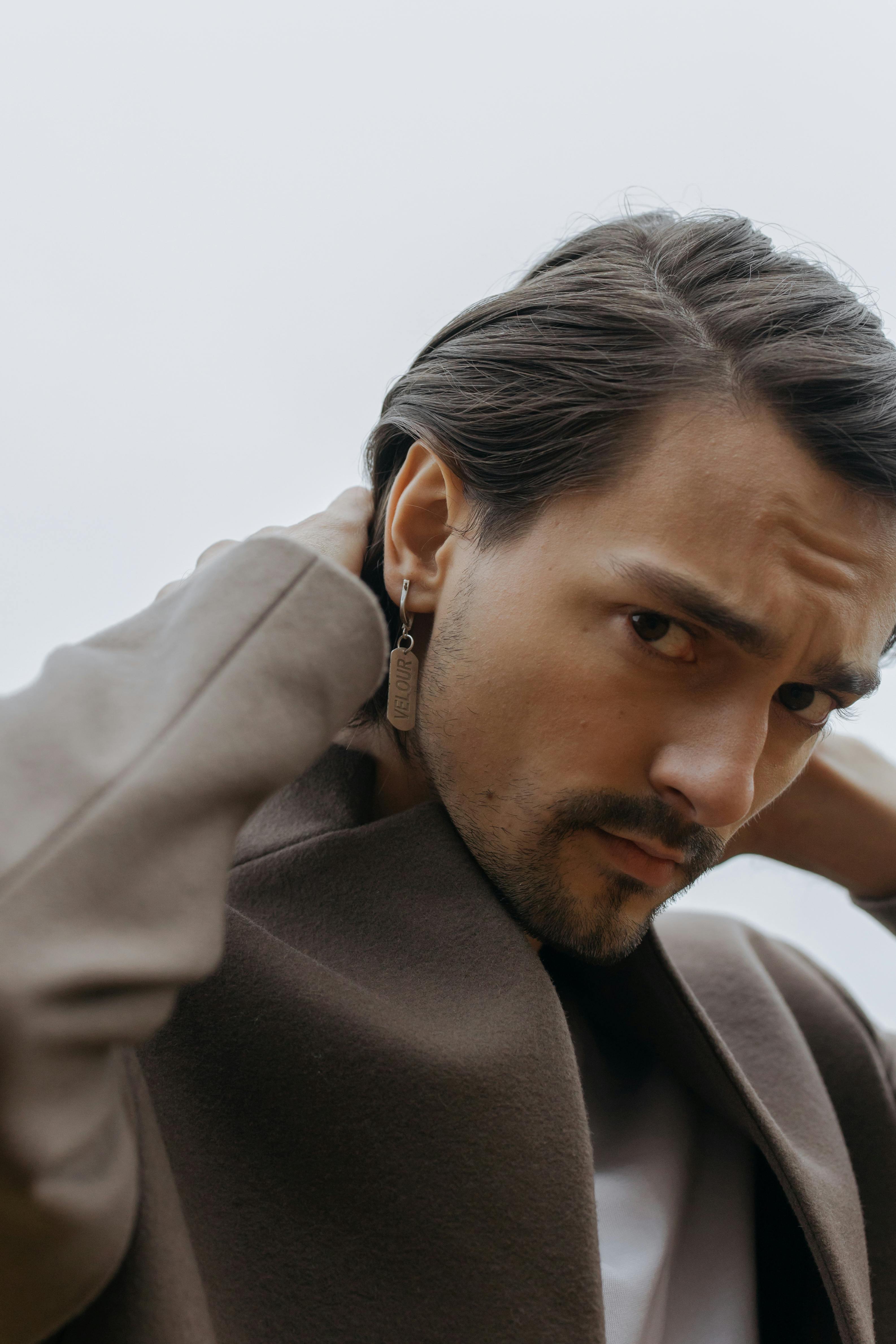 A Man with Gray Eye · Free Stock Photo