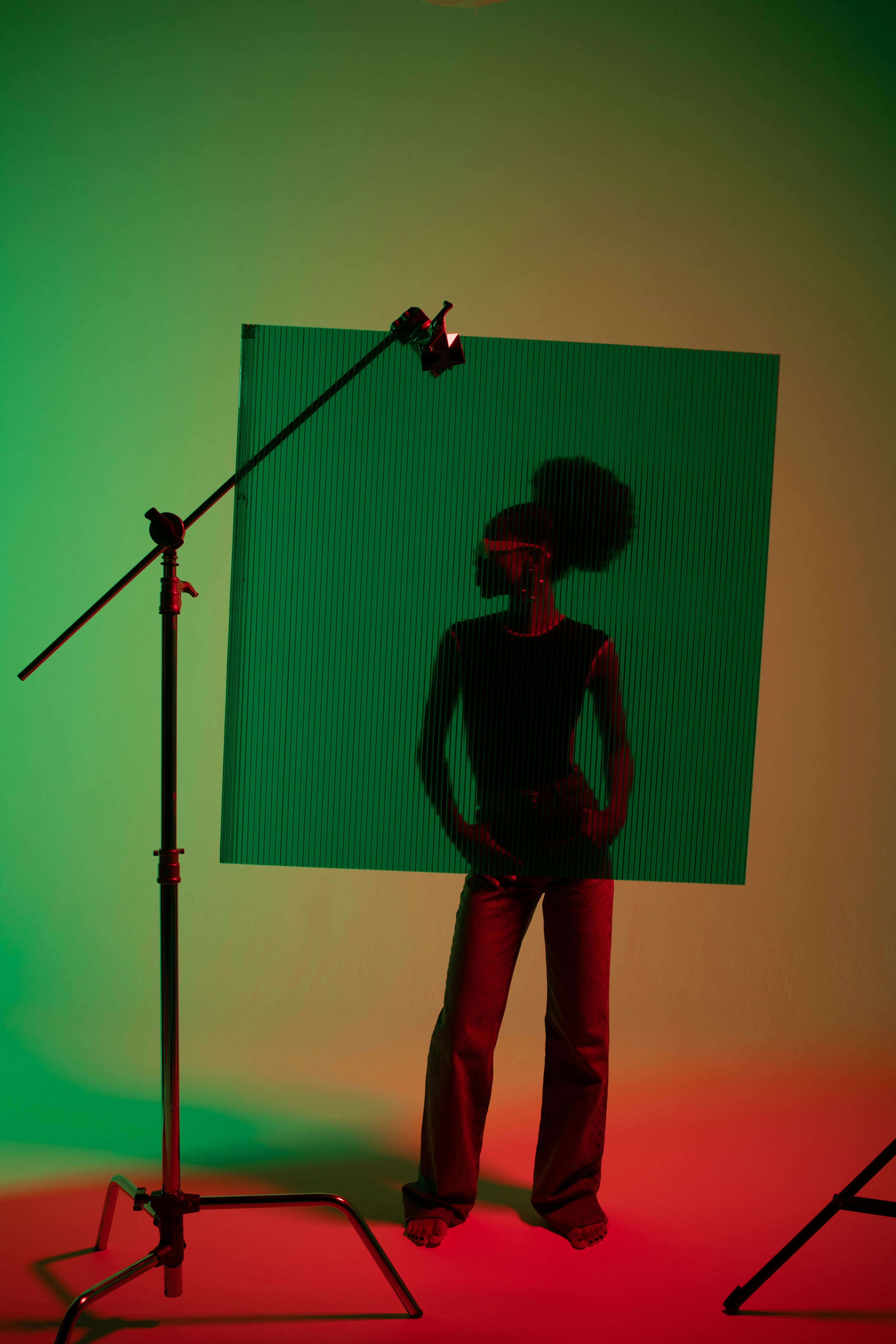 A Female Model Posing in a Studio · Free Stock Photo