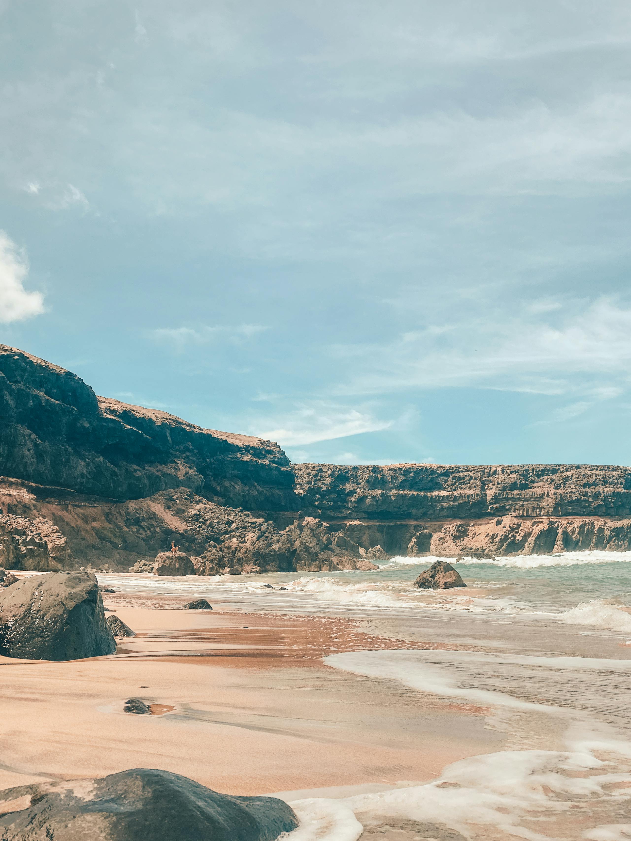 Island Cliff Shore · Free Stock Photo