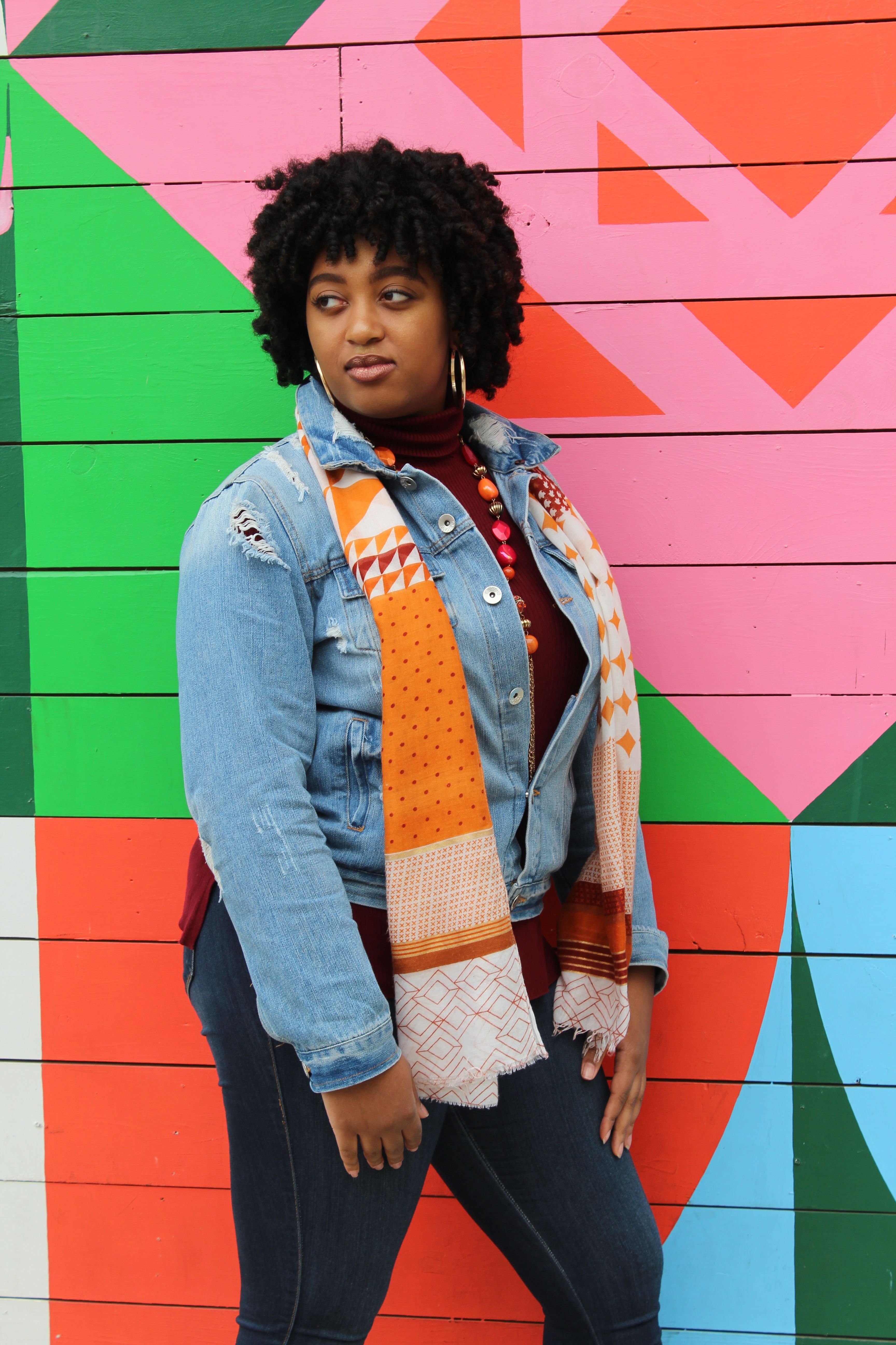 African Woman Wearing Colorful Mantle · Free Stock Photo