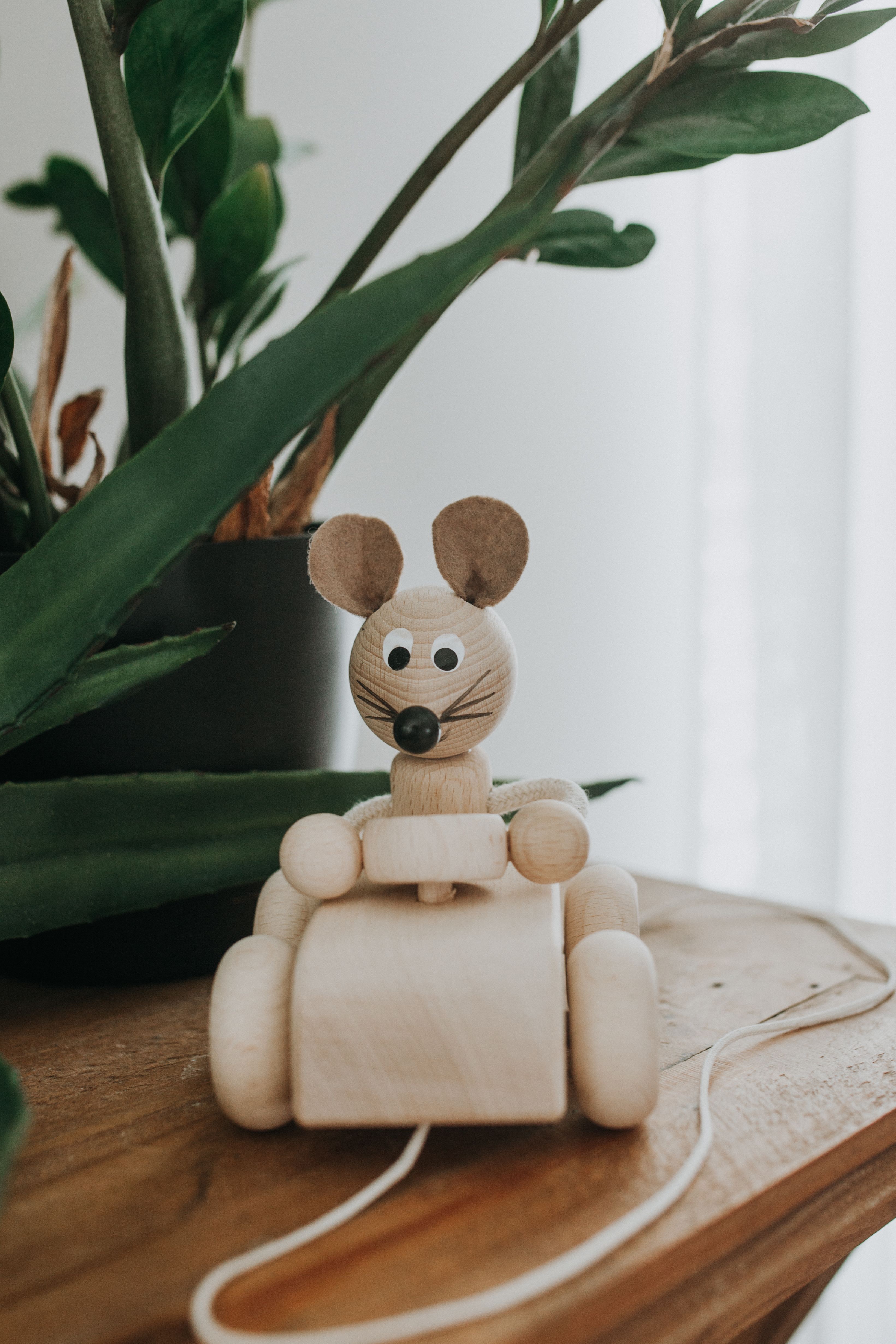 Wooden Toy on Top of a Table · Free Stock Photo
