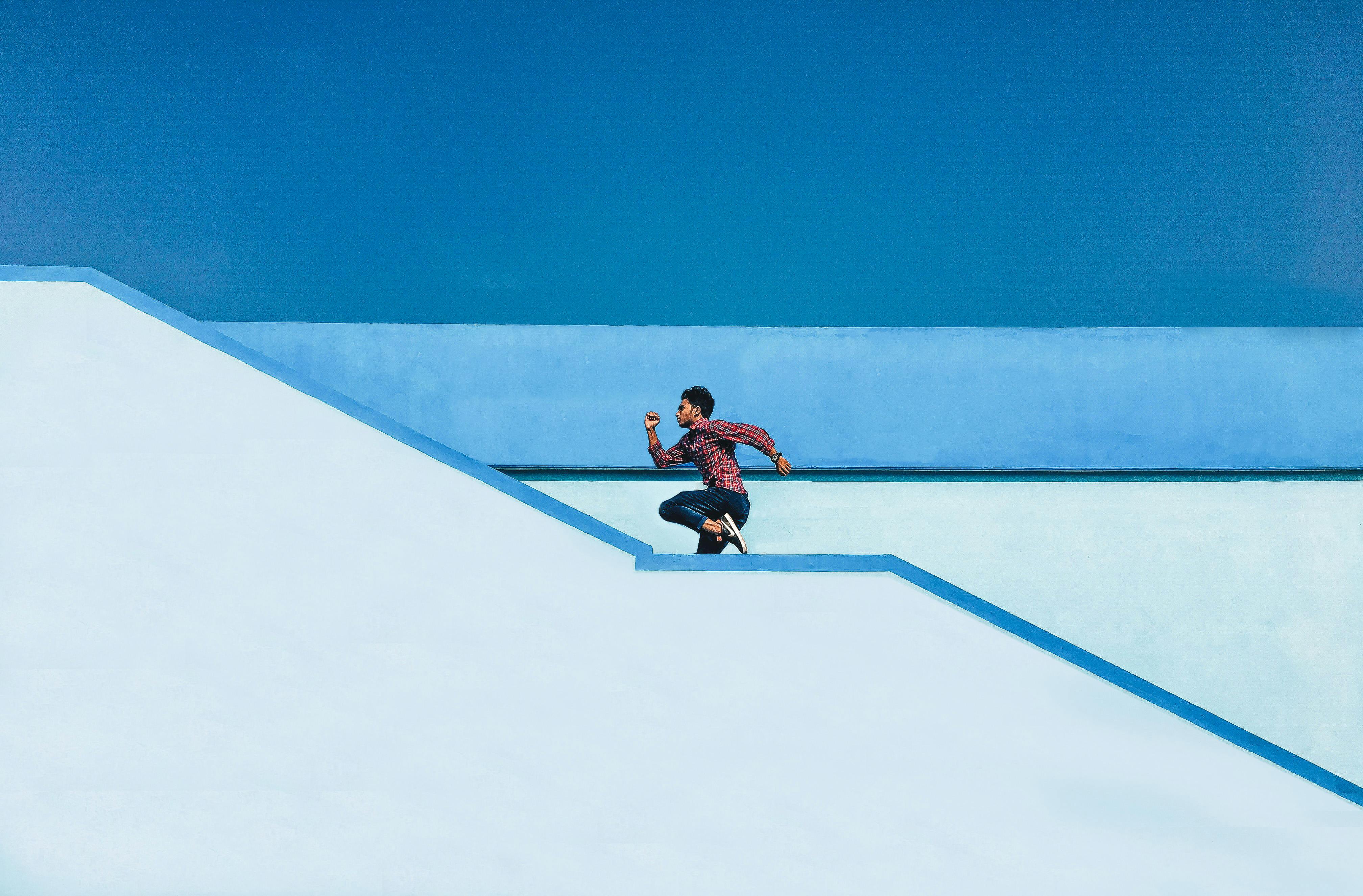 Photo of a Running Man · Free Stock Photo