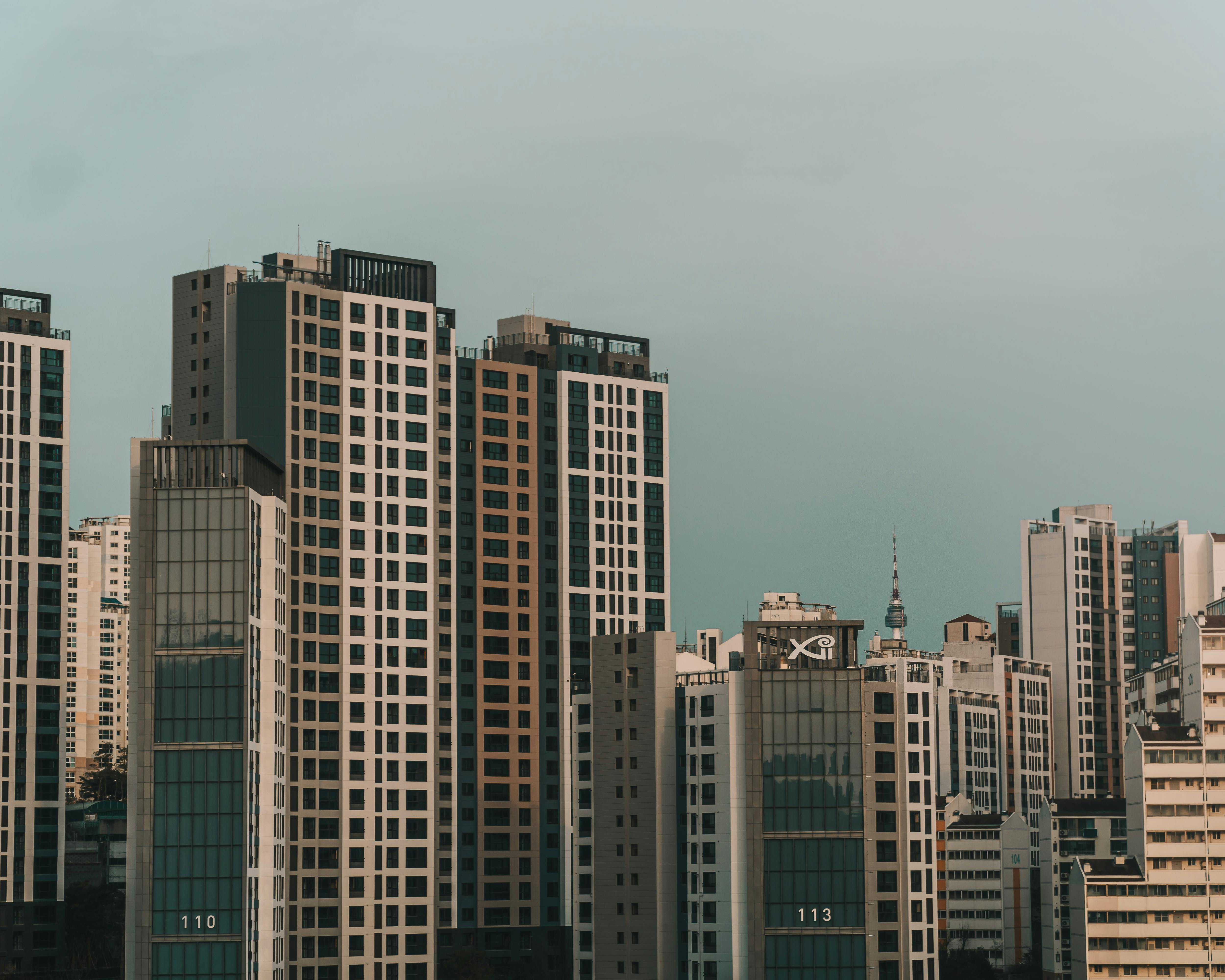 Tall Buildings with Glass Windows · Free Stock Photo