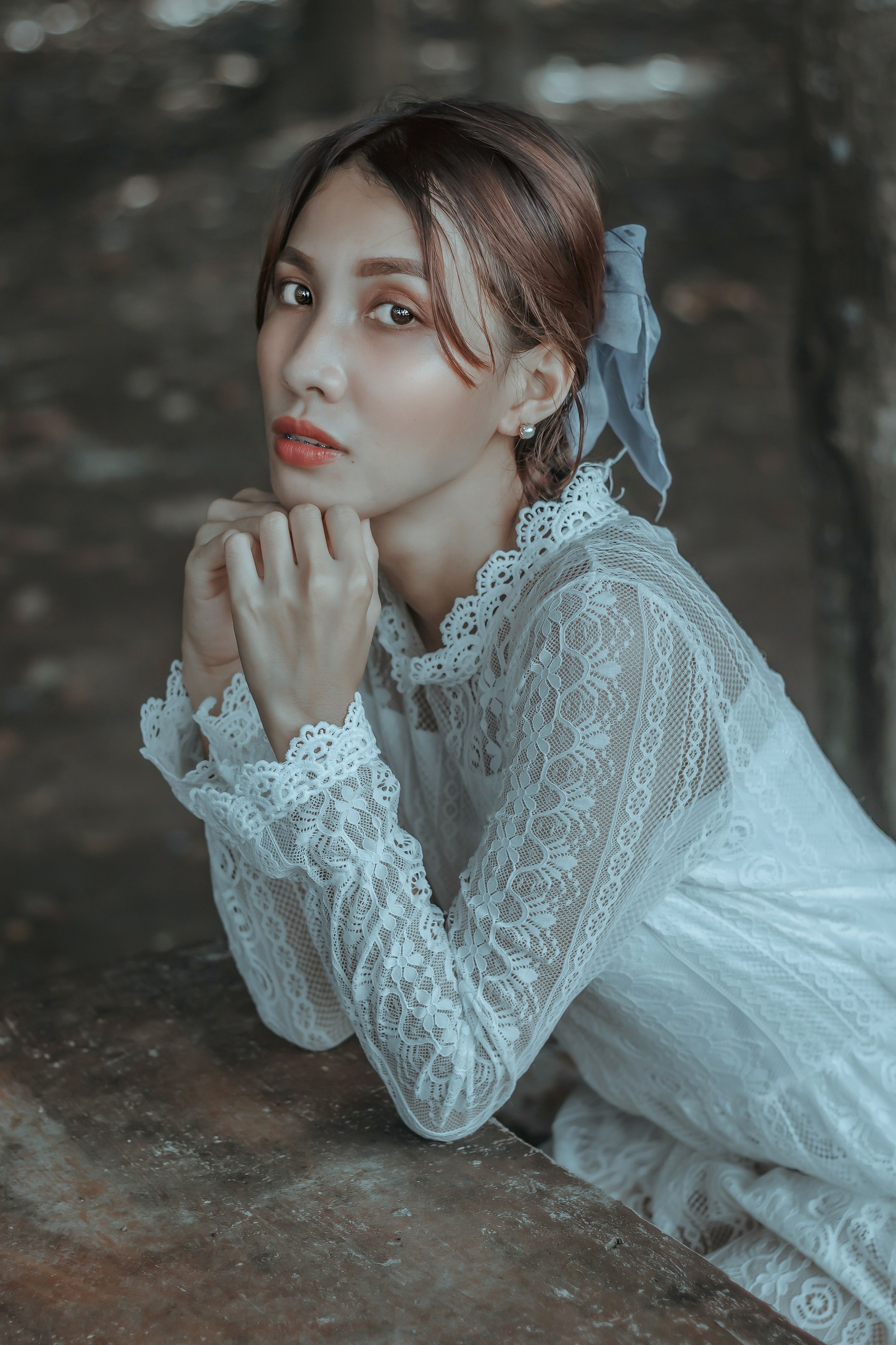 Stylish Asian woman in light room · Free Stock Photo