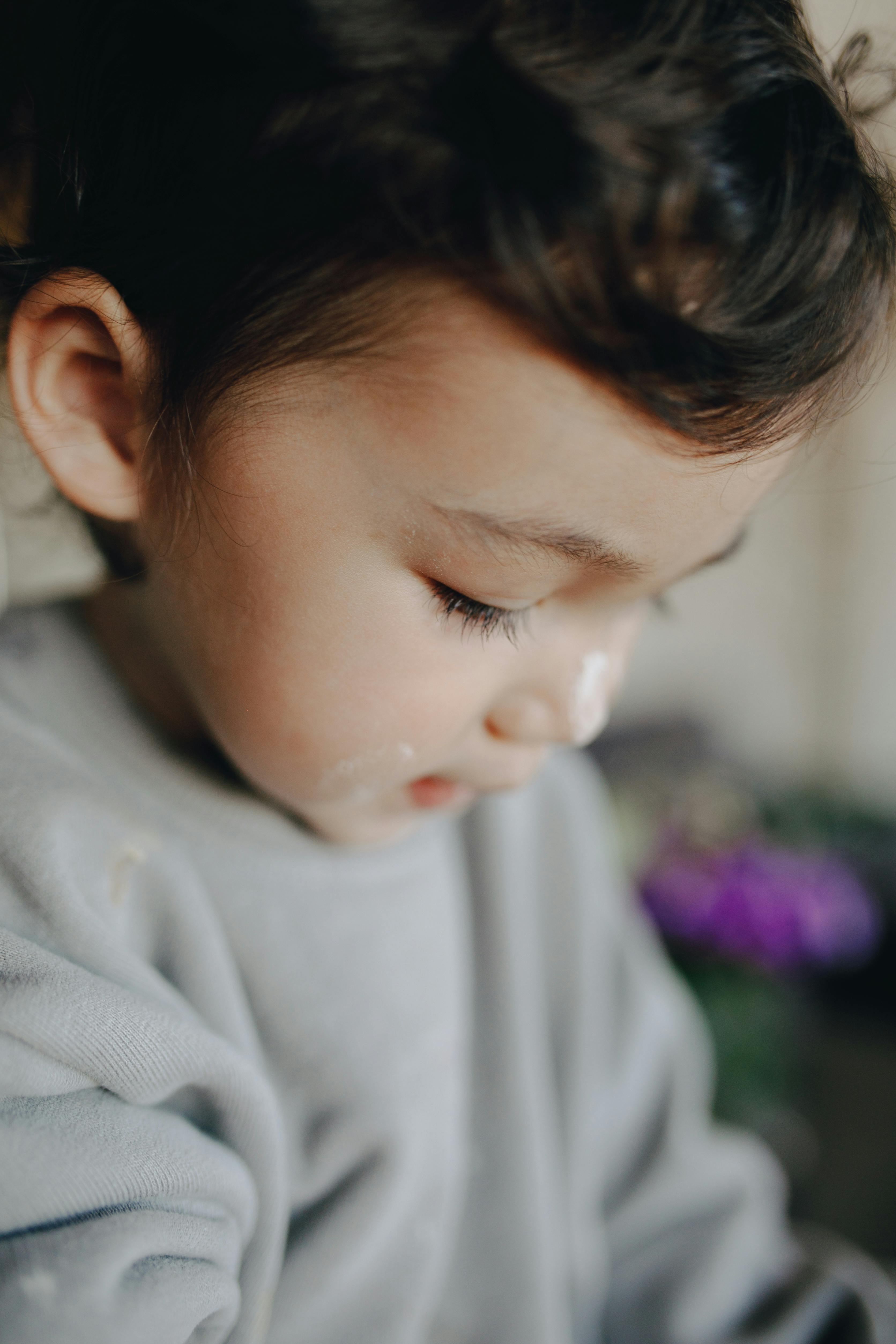 Portrait Of A Little Child · Free Stock Photo