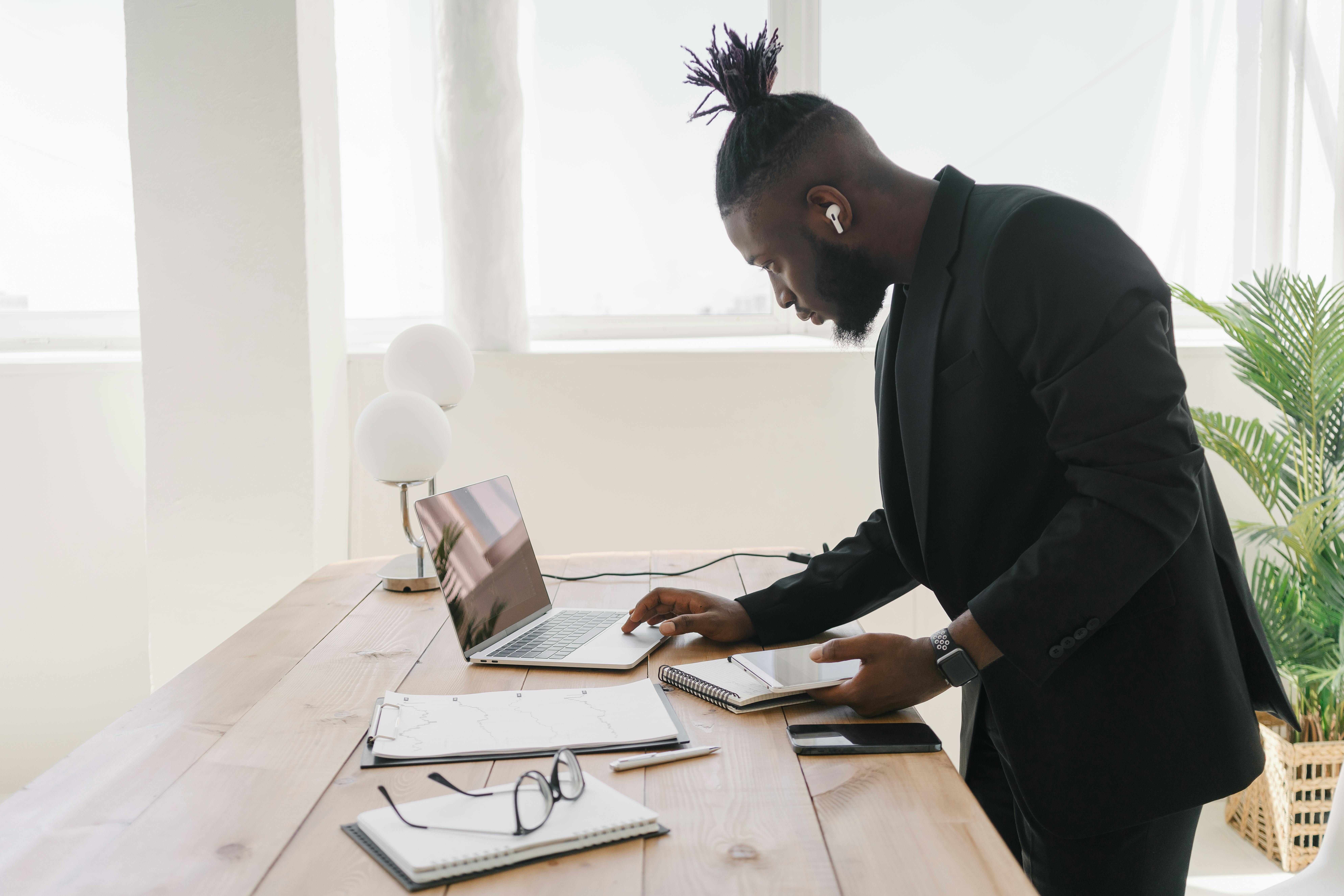 Man working on Laptop · Free Stock Photo
