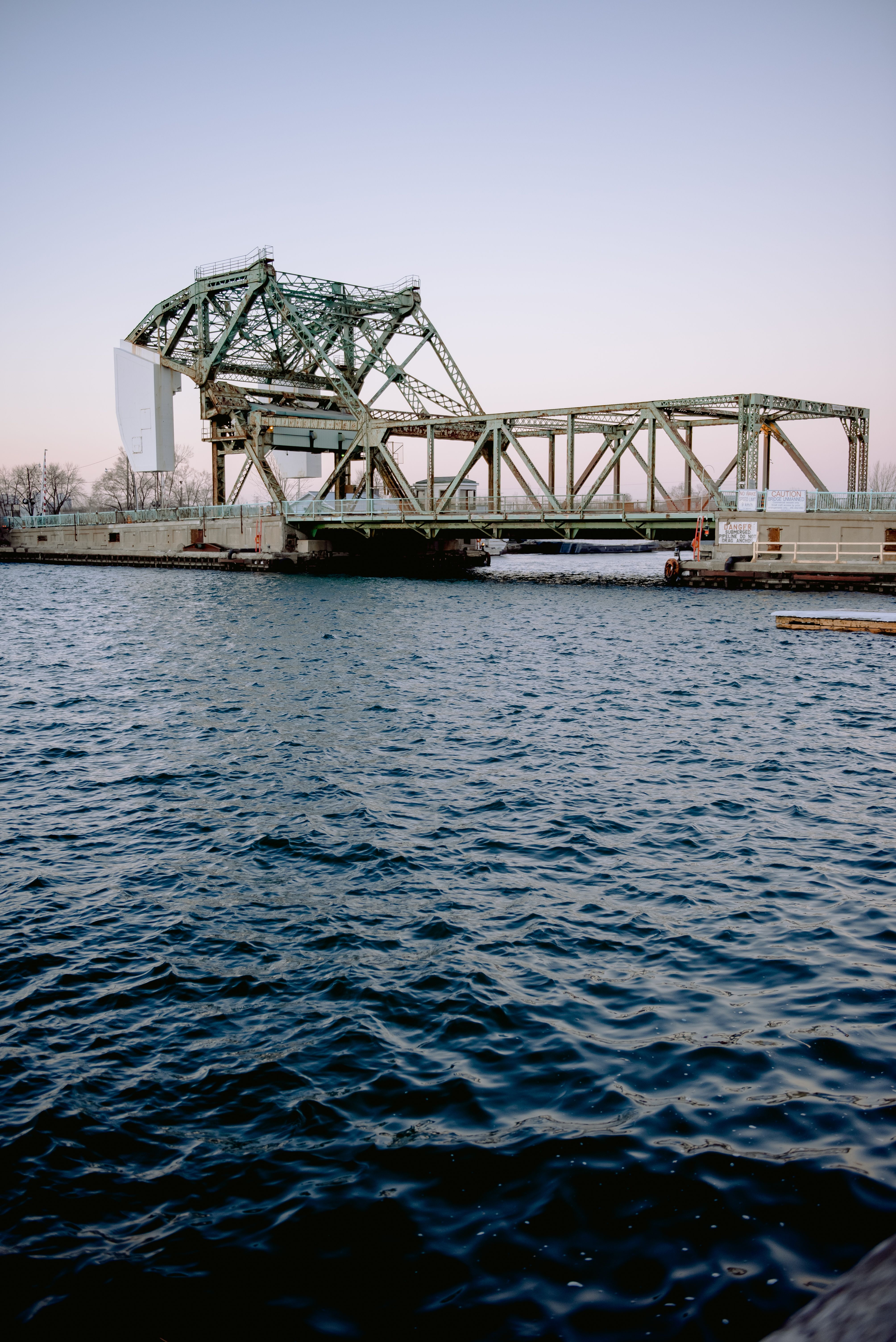 Clear Sky over Bridge at Dusk · Free Stock Photo