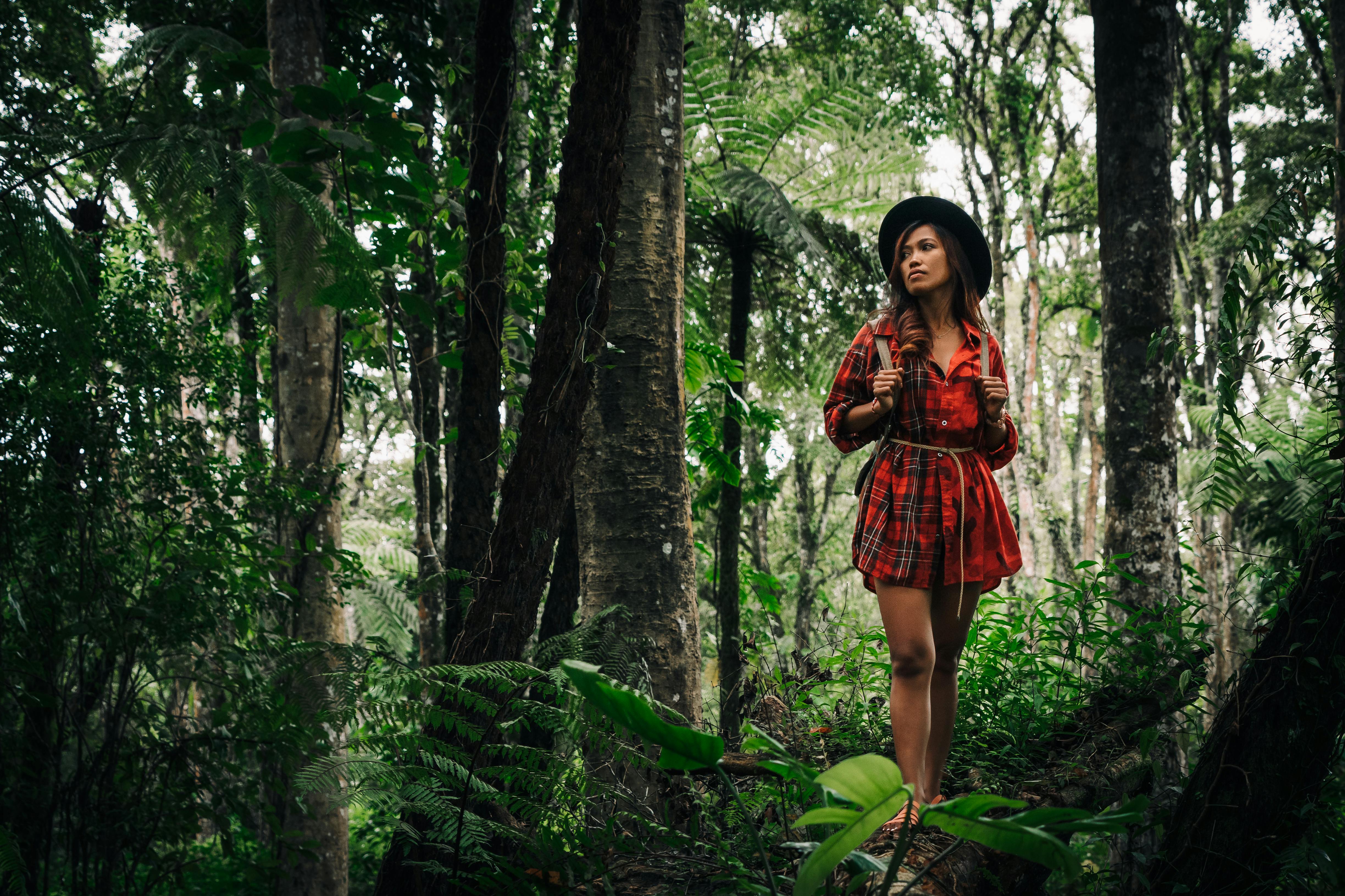 Woman in the Forest · Free Stock Photo