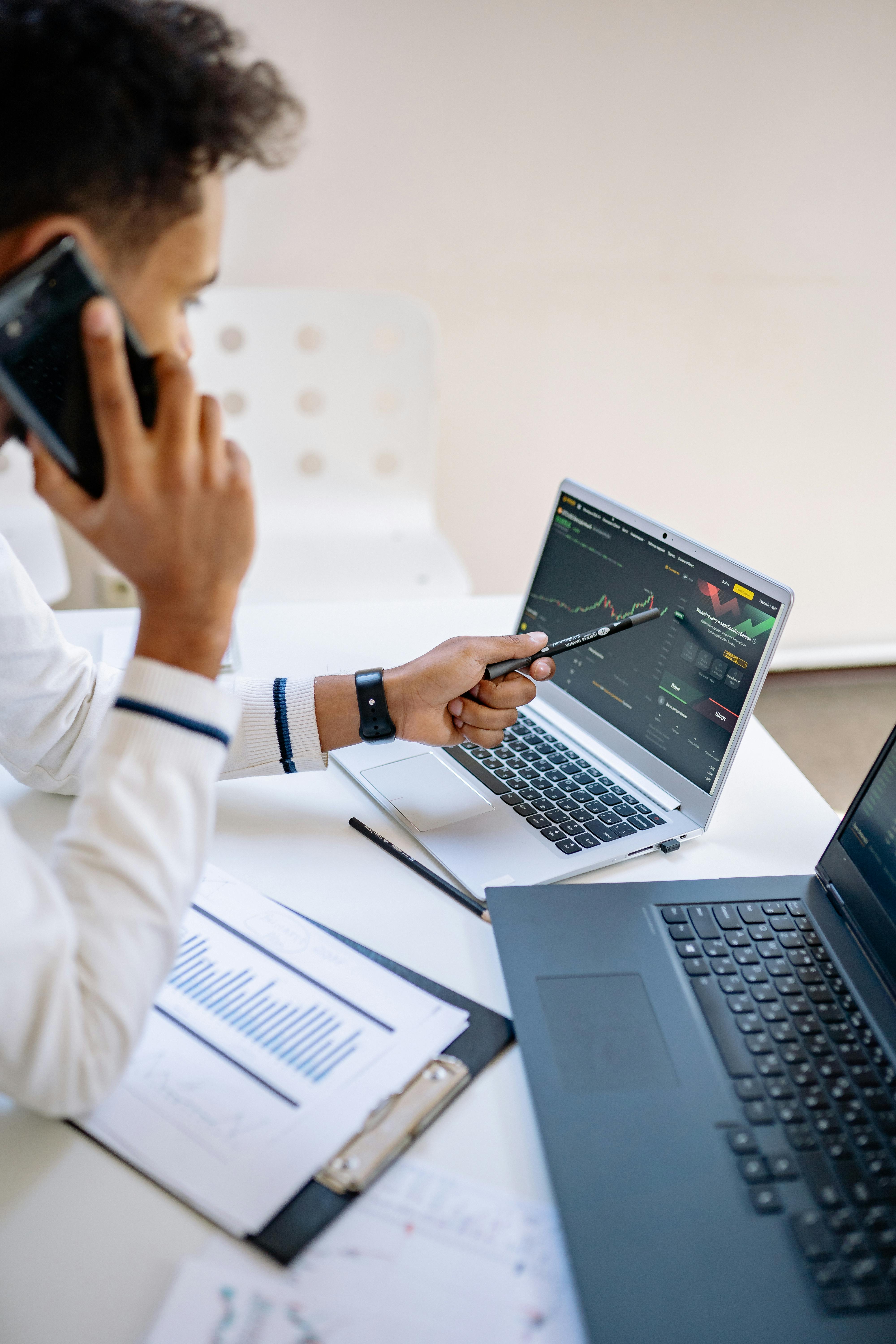 Person Using a Laptop · Free Stock Photo