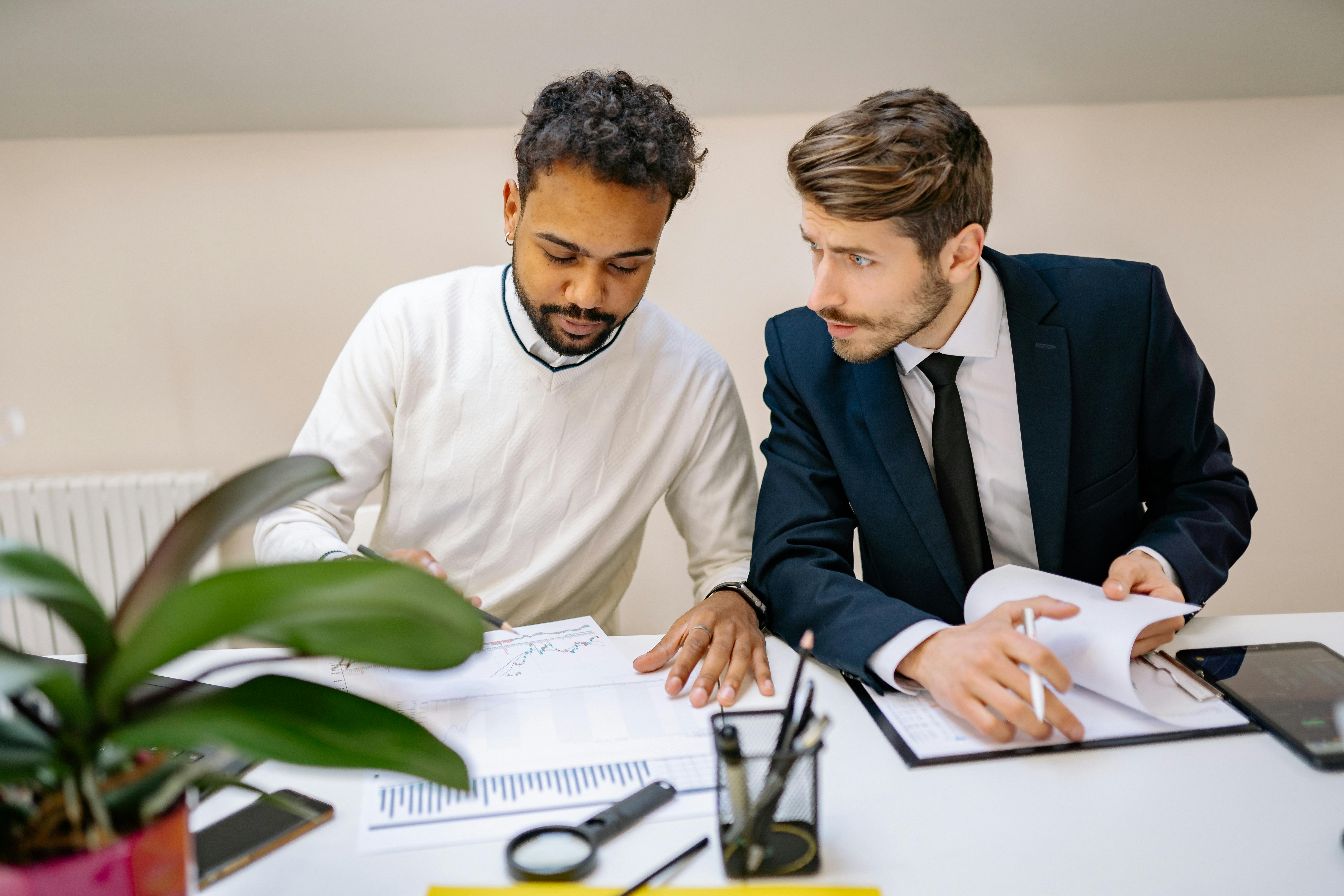 Men Working in an Office · Free Stock Photo
