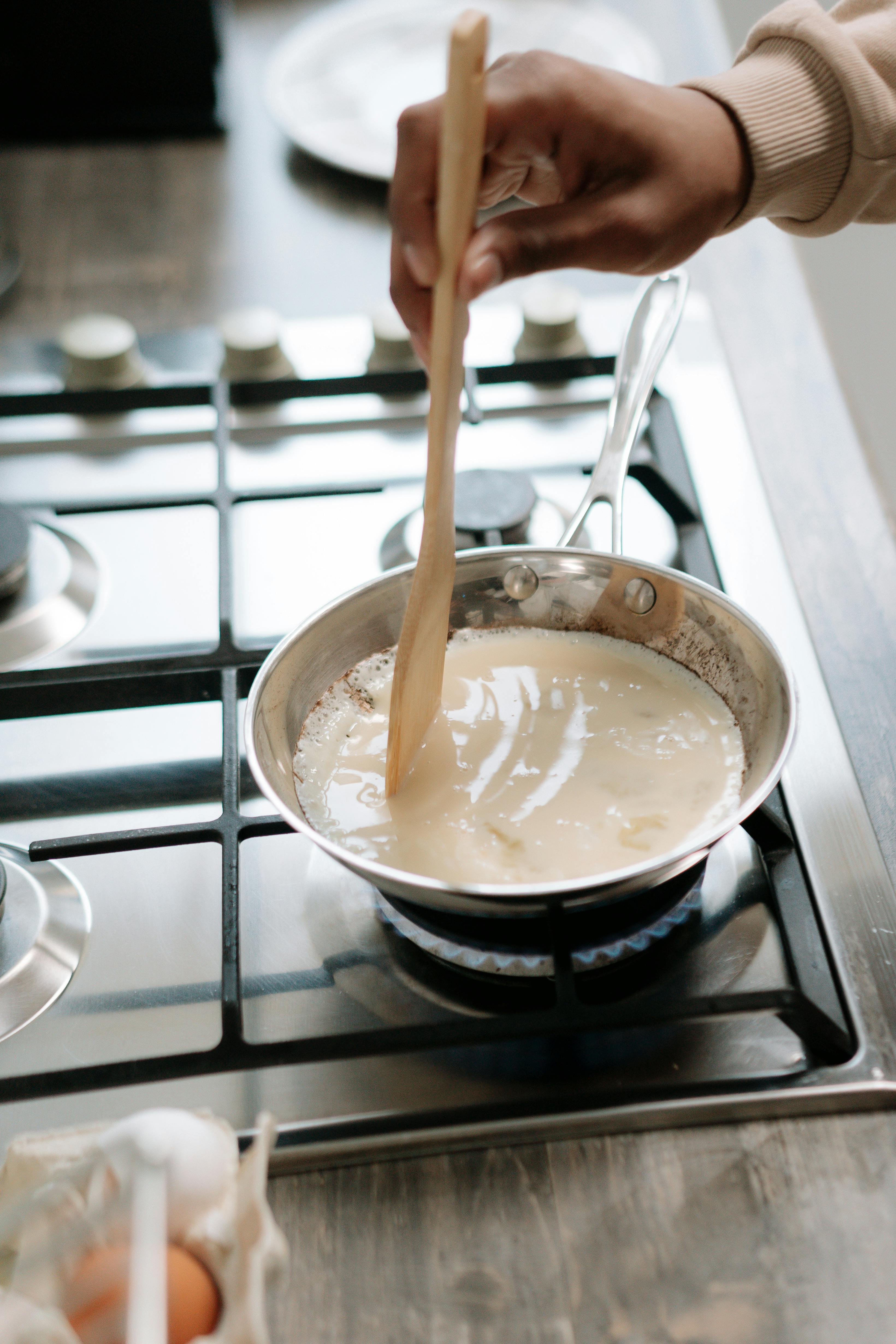 Person Cooking using Frying Pan · Free Stock Photo