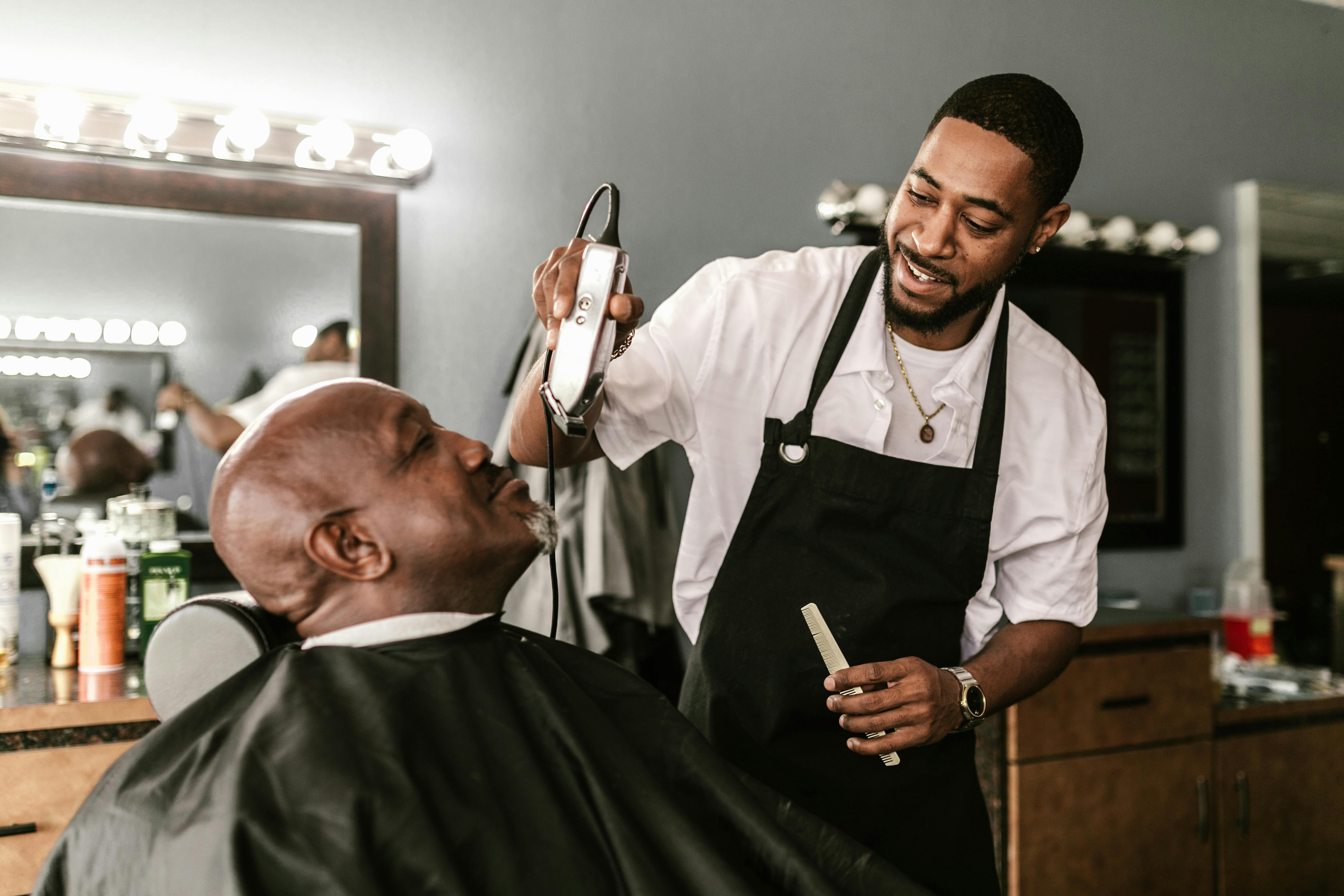 Men in a Barber Shop · Free Stock Photo