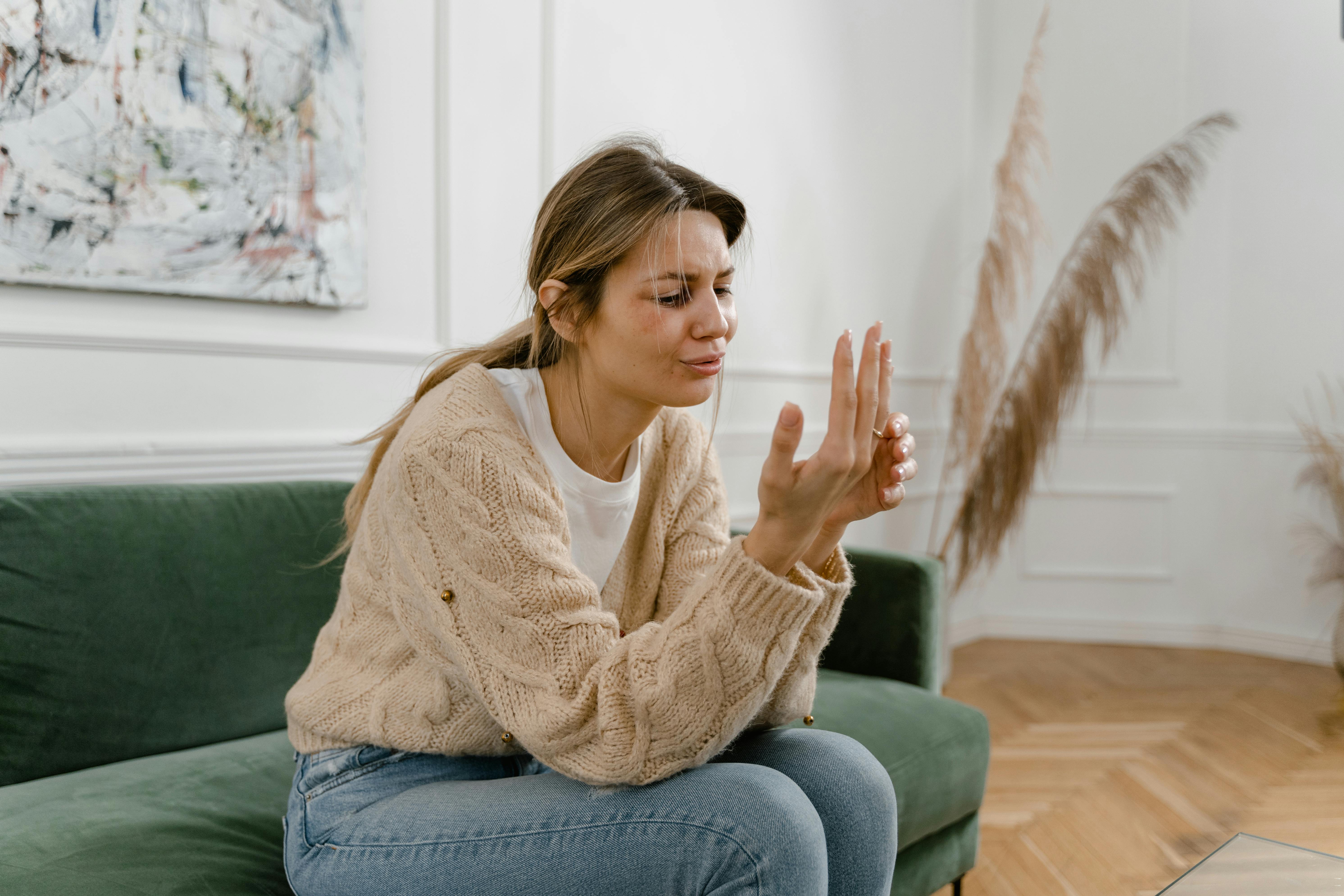 A Distressed Woman · Free Stock Photo