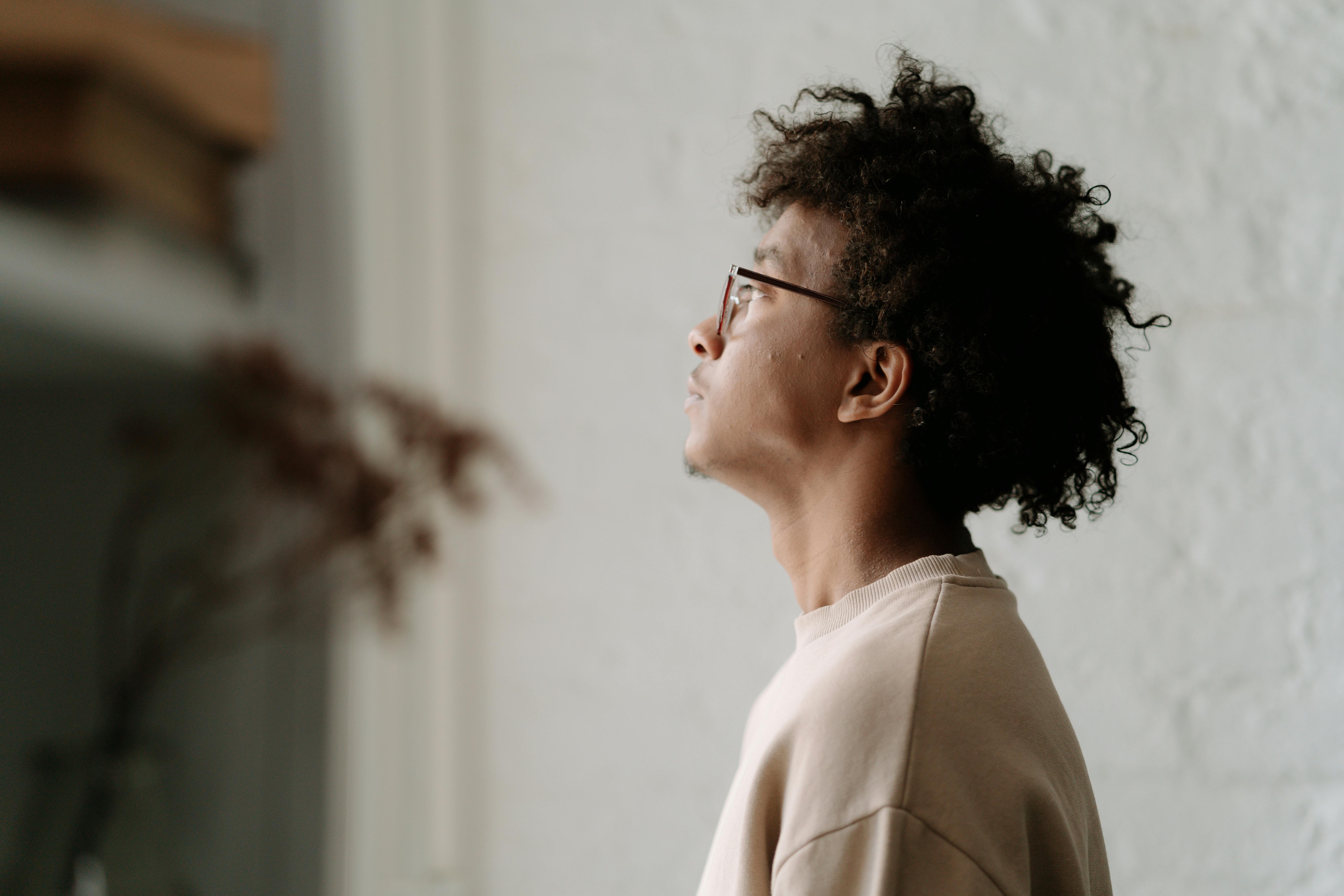 Side View Of Man Wearing Eyeglasses · Free Stock Photo