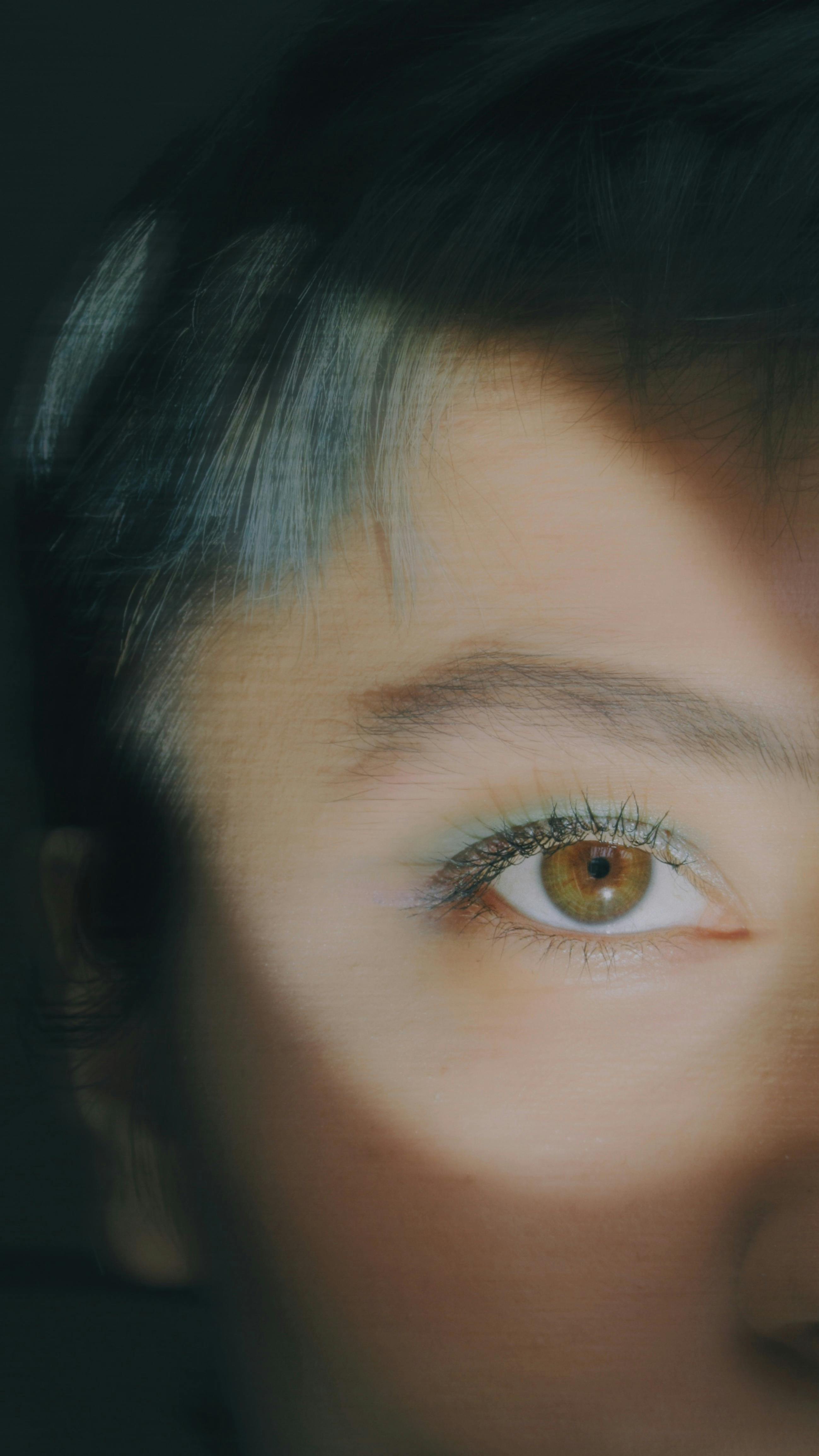 Closeup Photography of Left Human Eye · Free Stock Photo