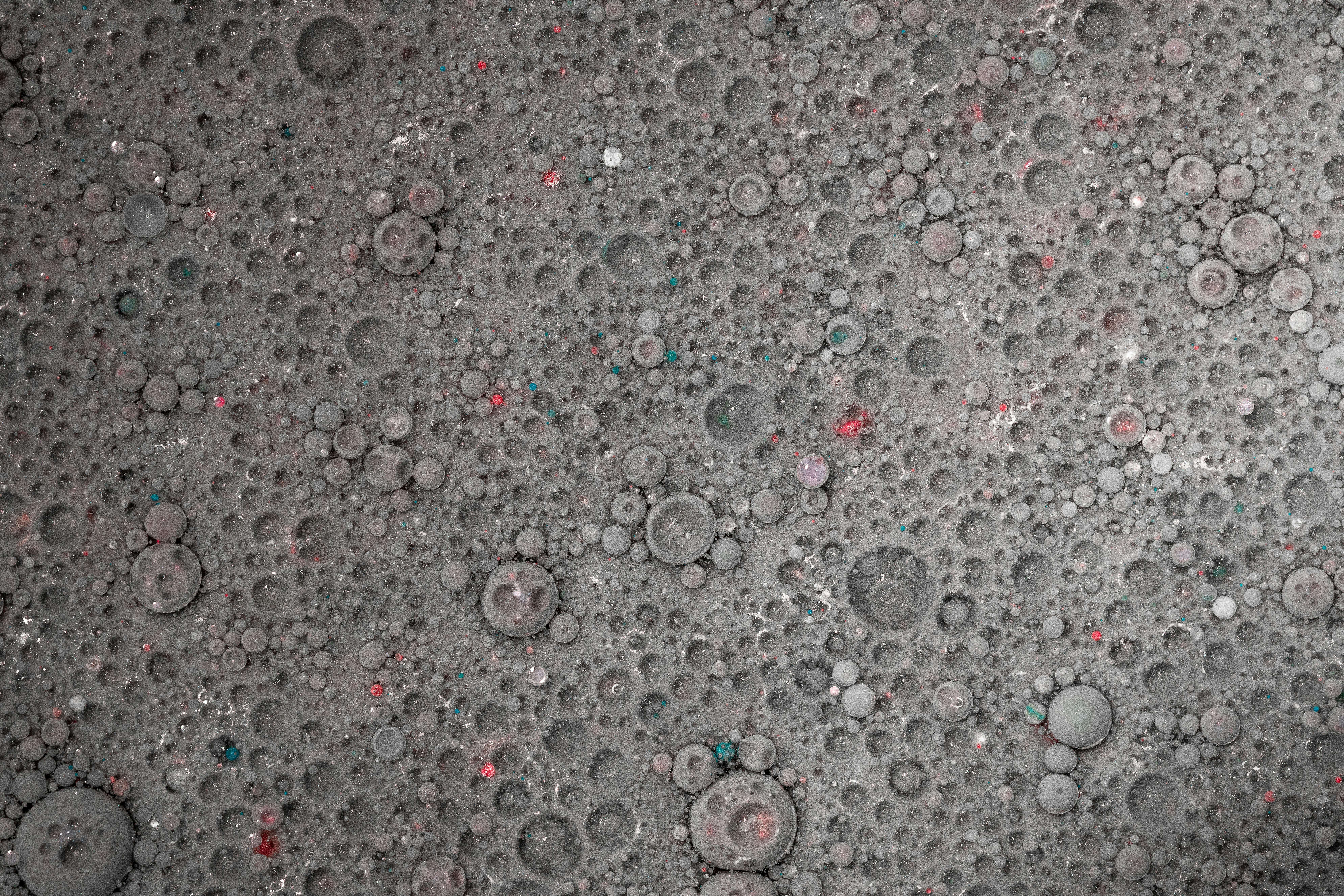 Photograph of Round Gray Bubbles · Free Stock Photo