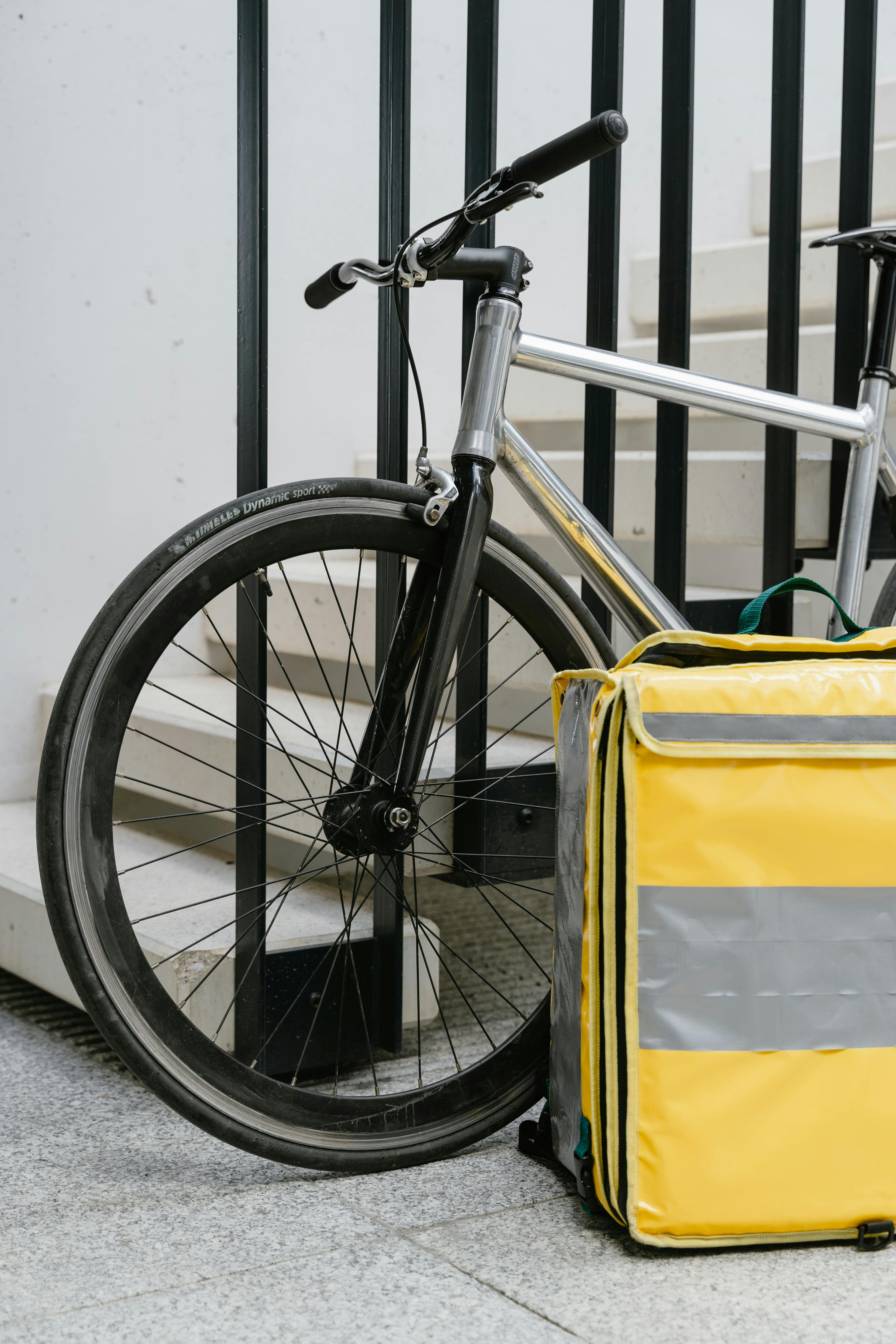 Delivery Rider Yellow Photos, Download The BEST Free Delivery Rider ...