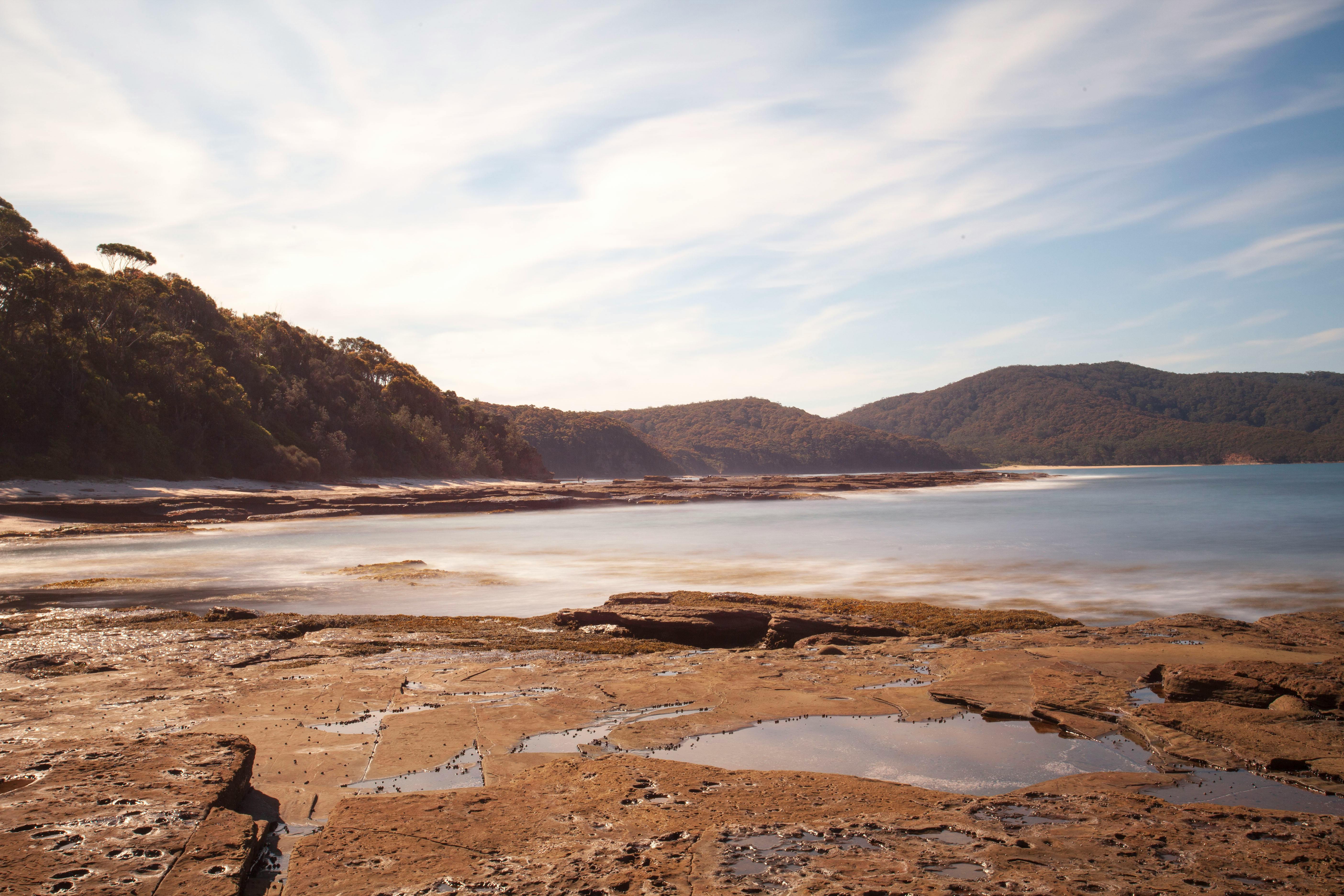 Wild Sand Beach in Mountain Area · Free Stock Photo