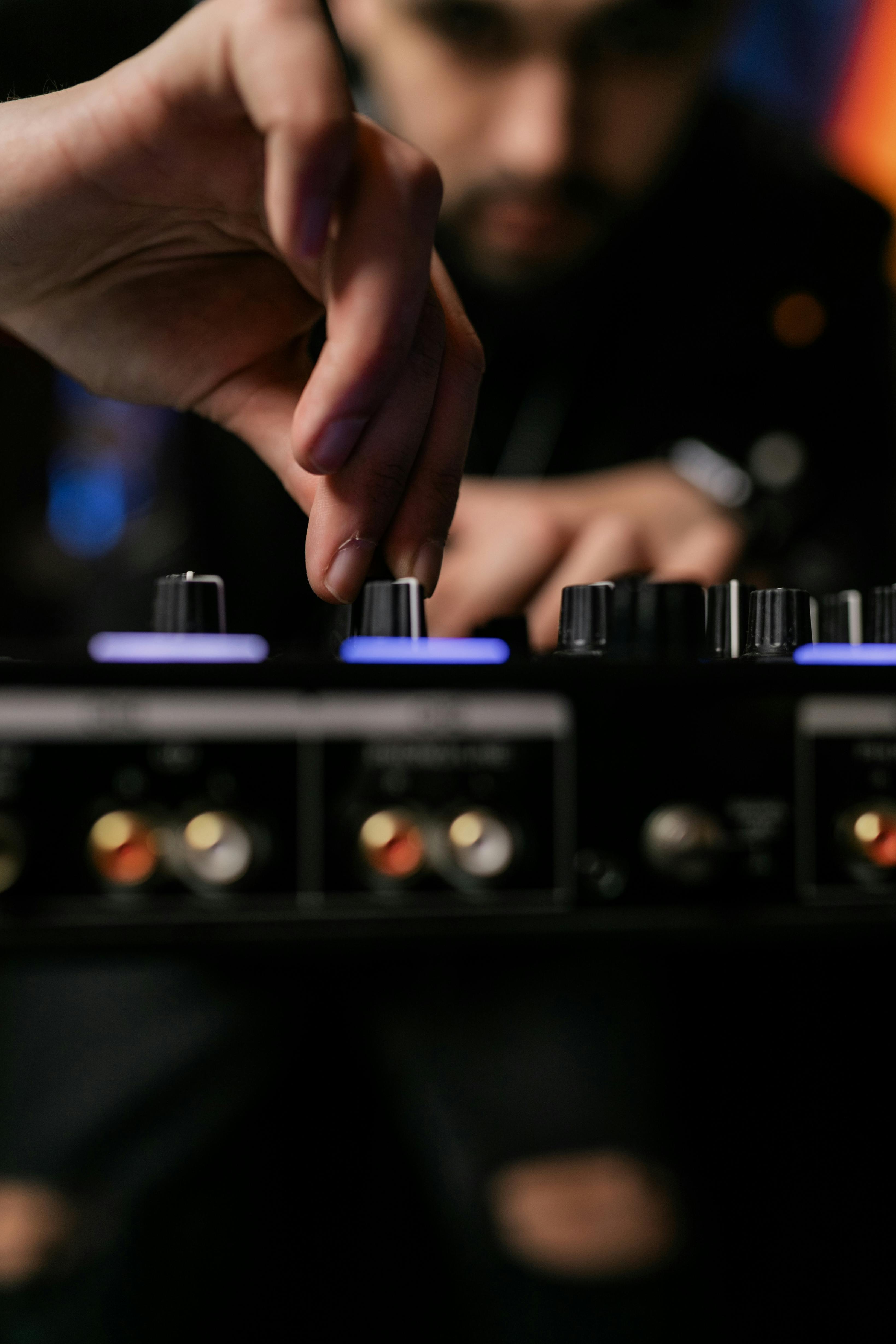 Closeup Shot of Music Mixer · Free Stock Photo
