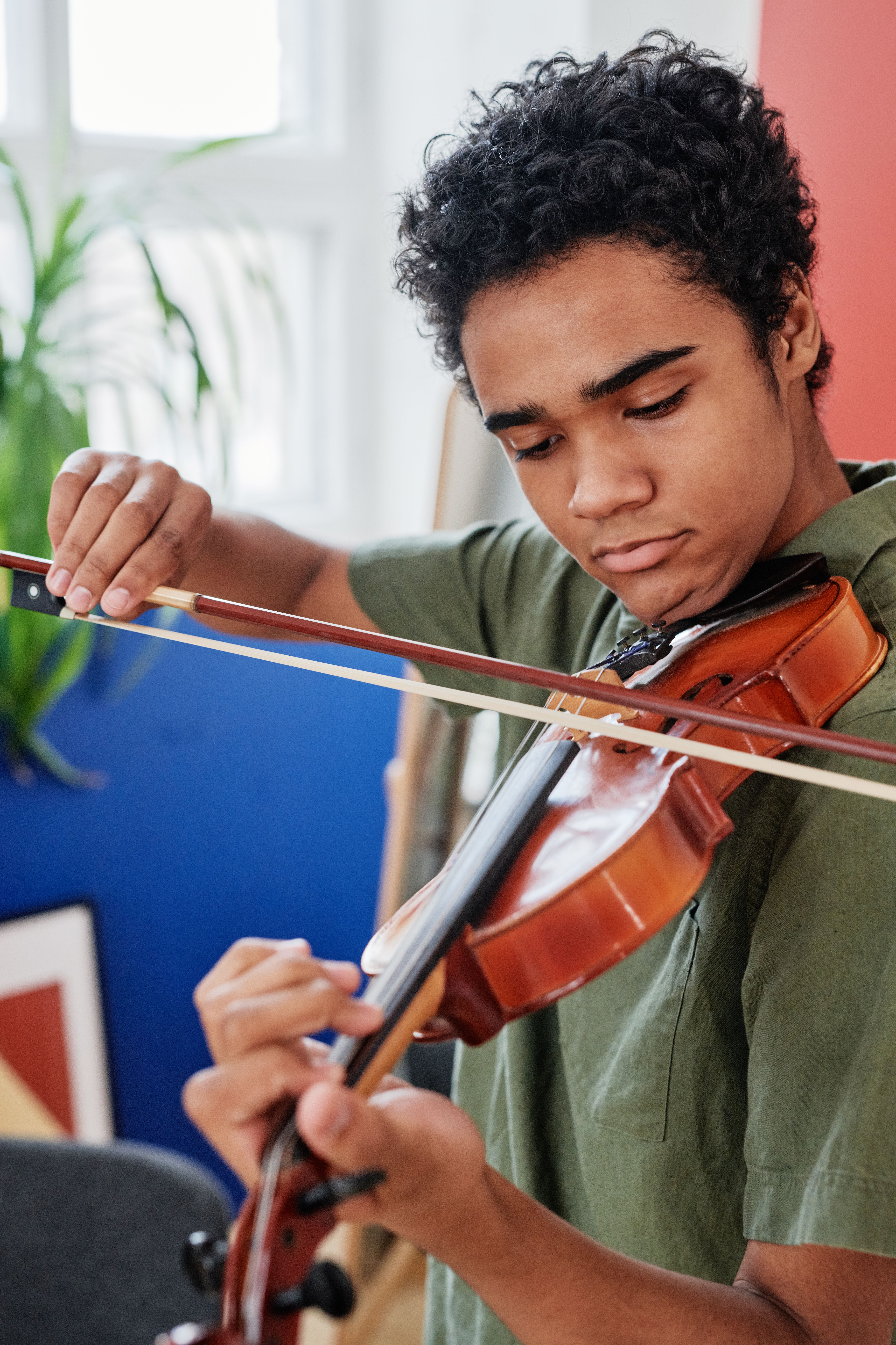 A Man Playing Violin · Free Stock Photo