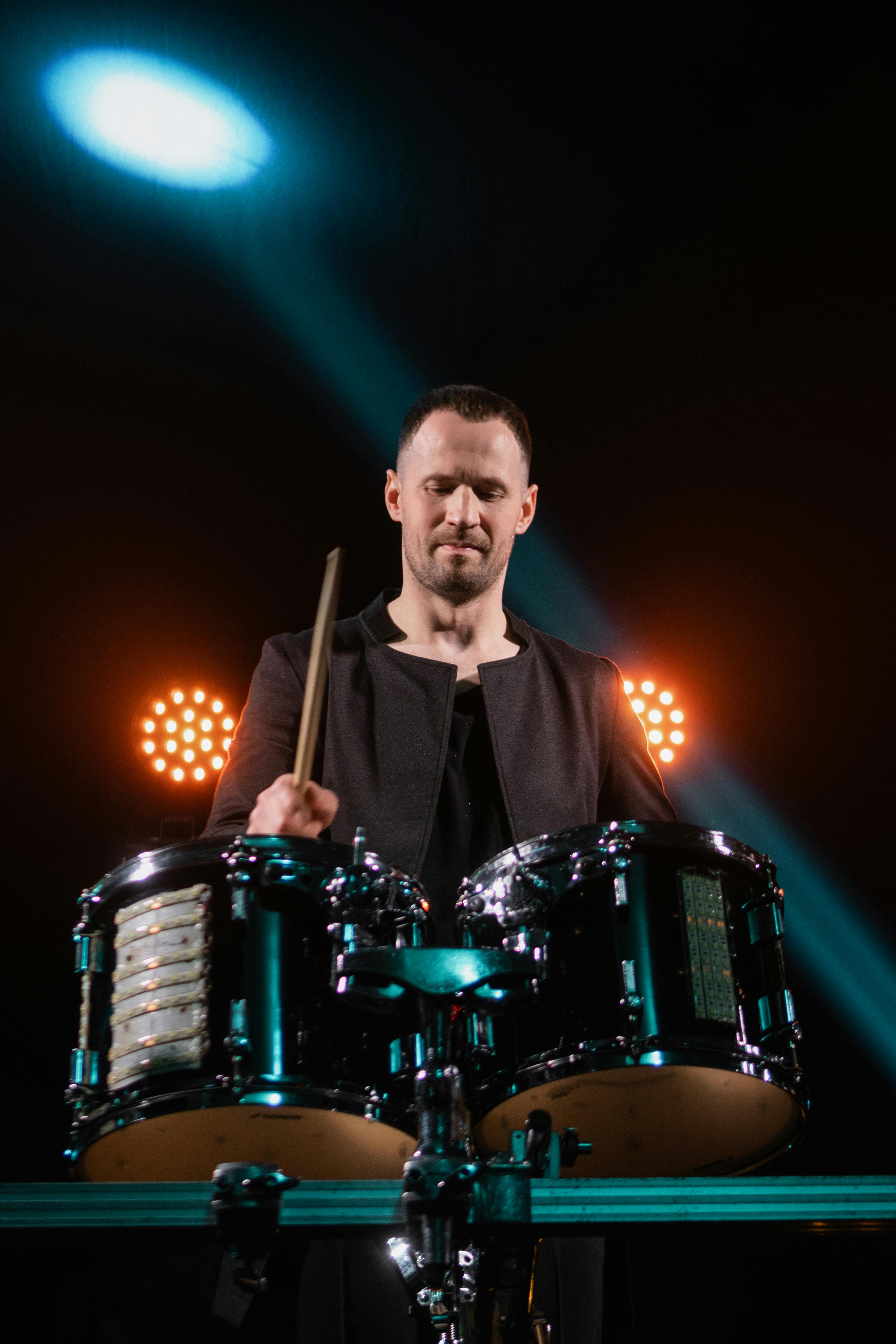 Close-up View of Drums · Free Stock Photo