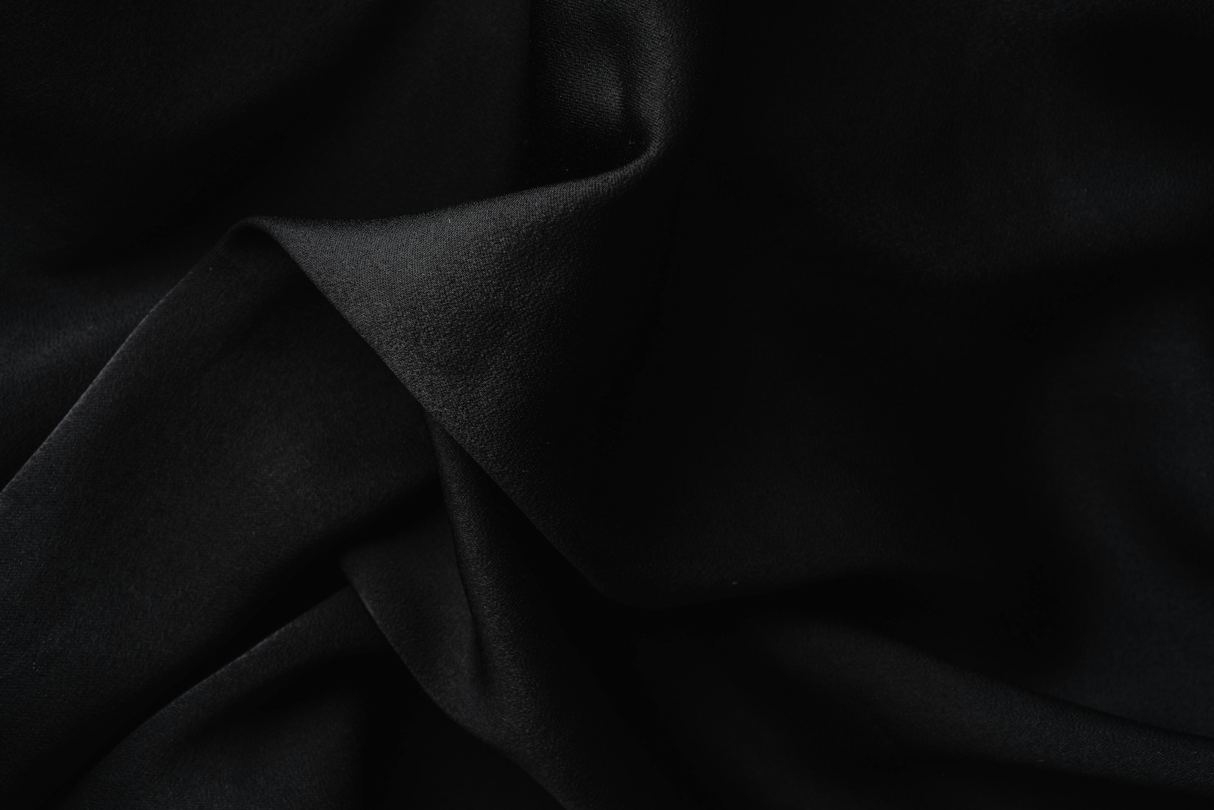 A Black Silk Cloth · Free Stock Photo