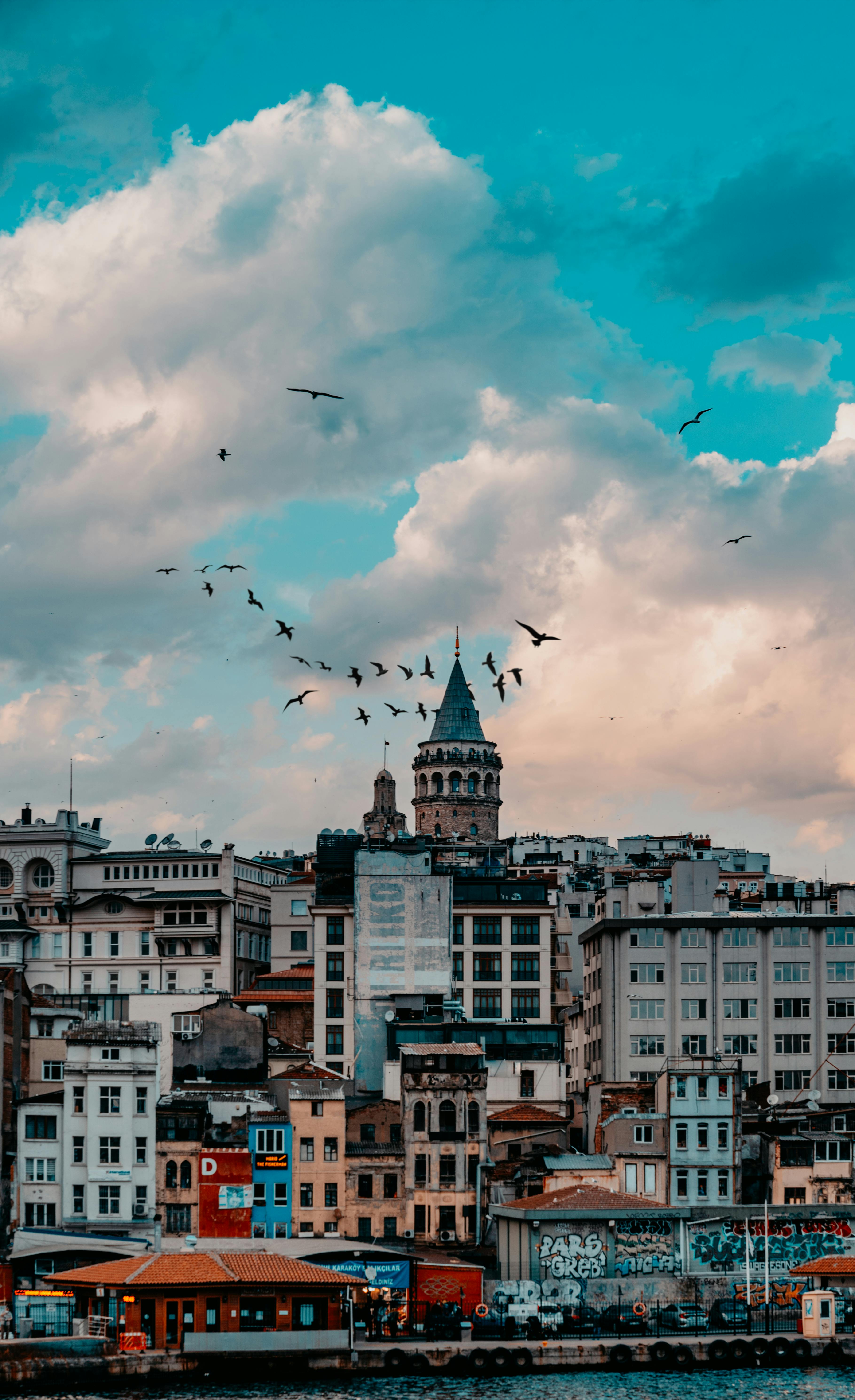 A View of the Galata Neighborhood in Istanbul · Free Stock Photo
