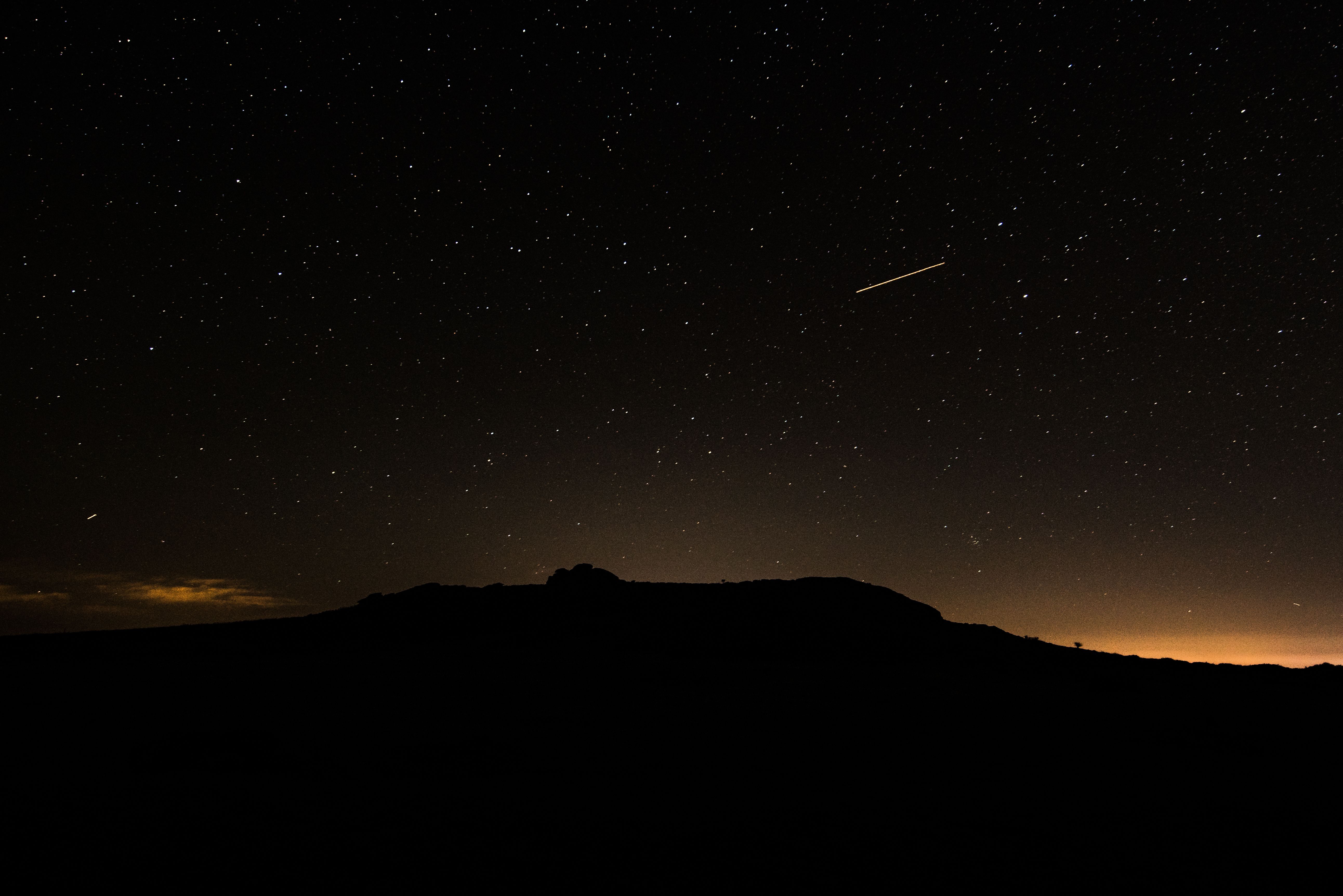 Shooting Star during Nighttime · Free Stock Photo